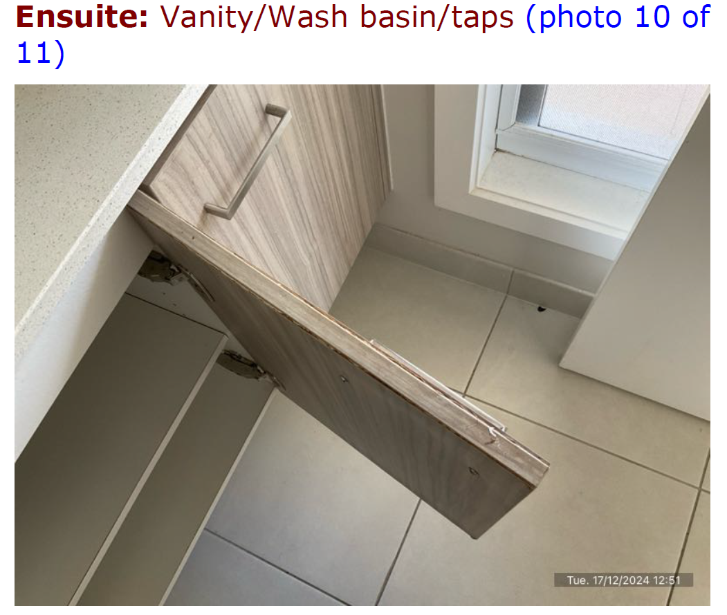 How to fix water-damaged cabinet doors? | Bunnings Workshop community