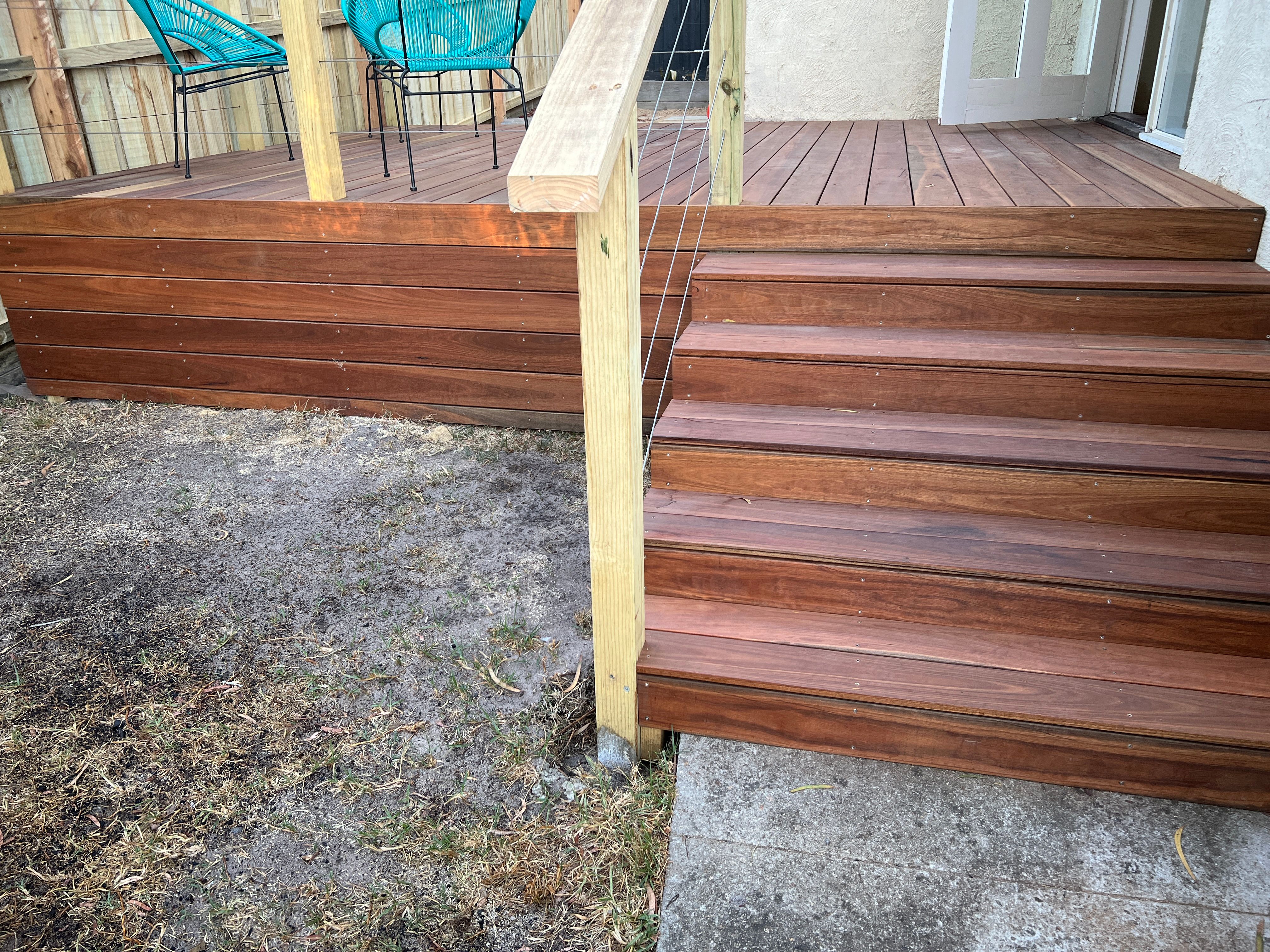 How to get Pine balustrade to match deck... | Bunnings Workshop community