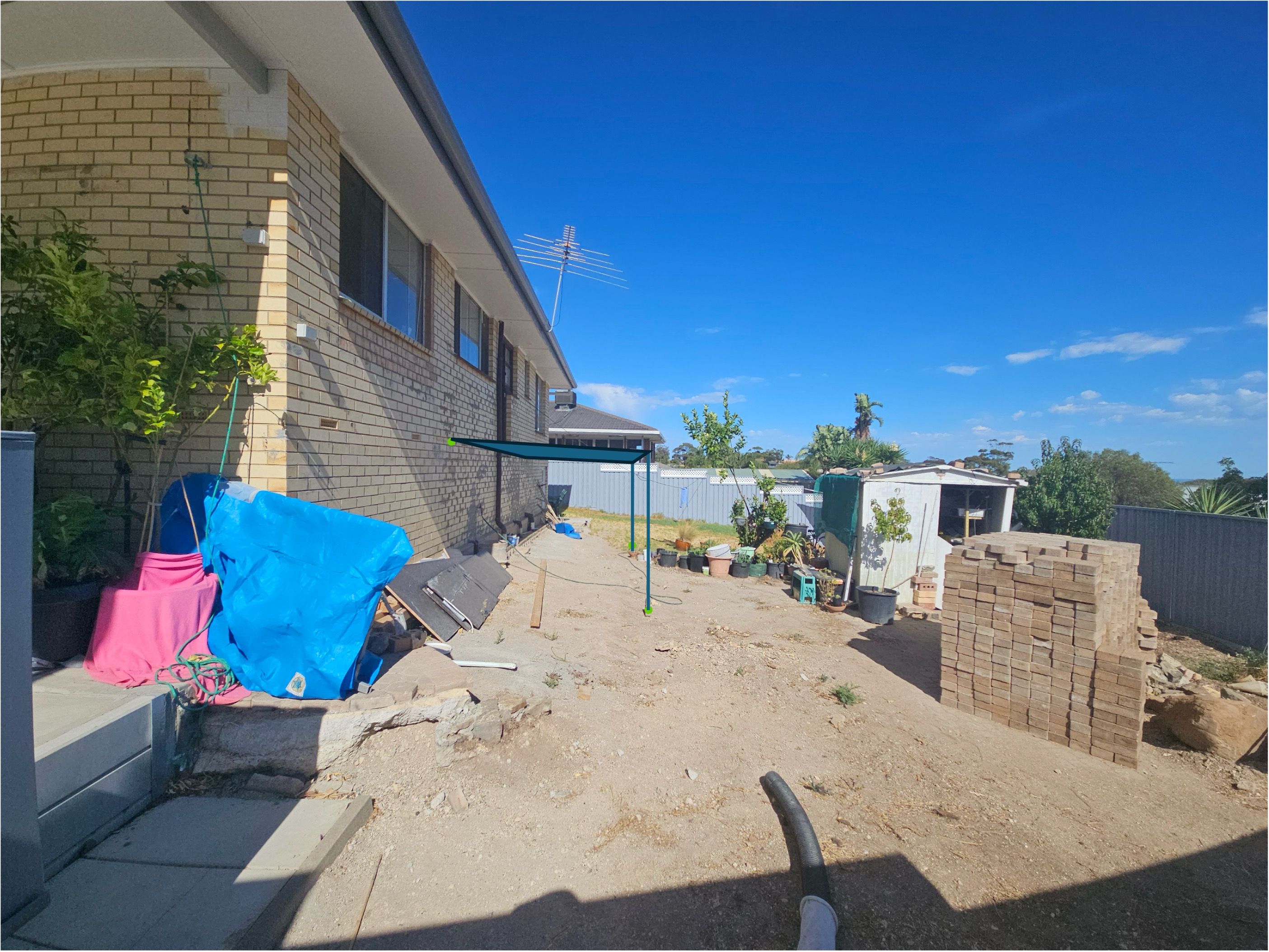 Solved: How to build deck over gently sloping gr... | Bunnings Workshop ...