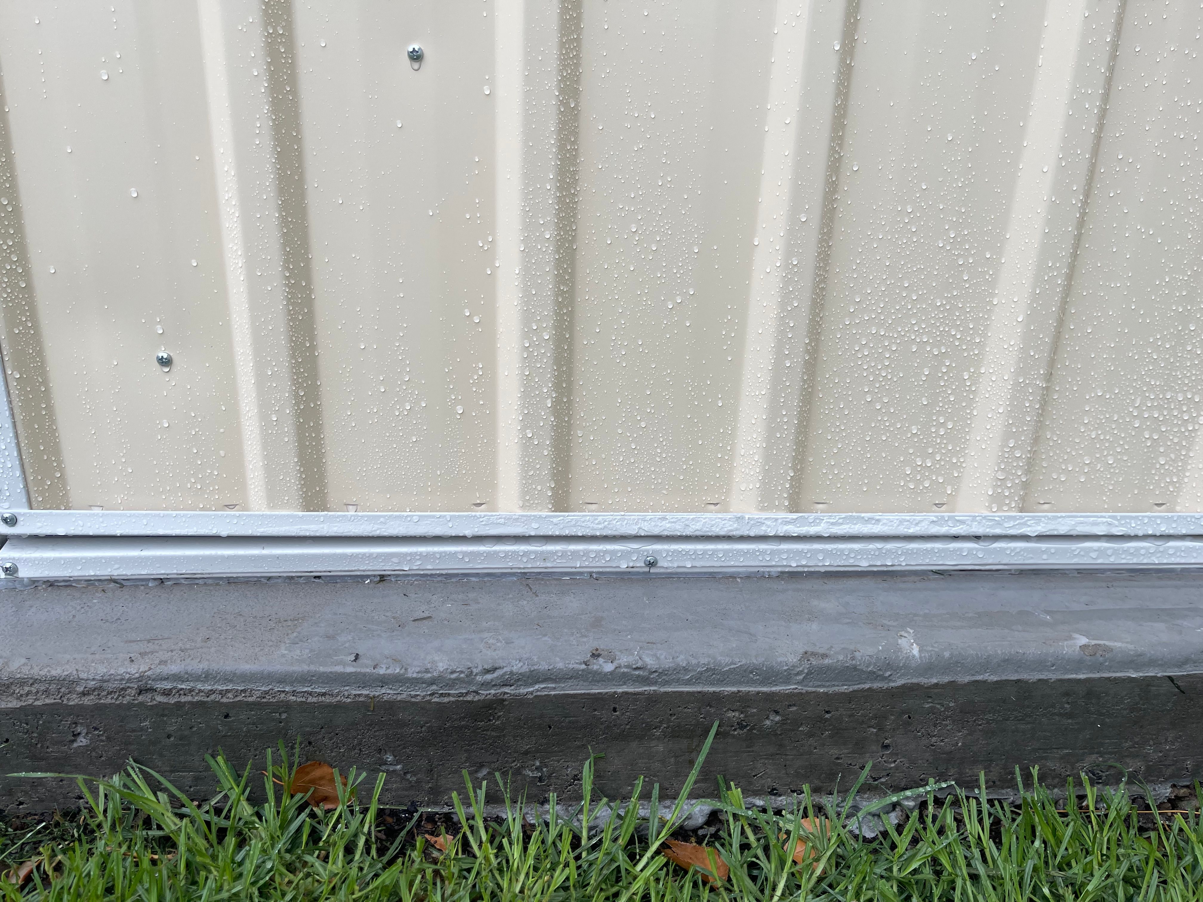 How to fill gap between concrete slab an... | Bunnings Workshop community