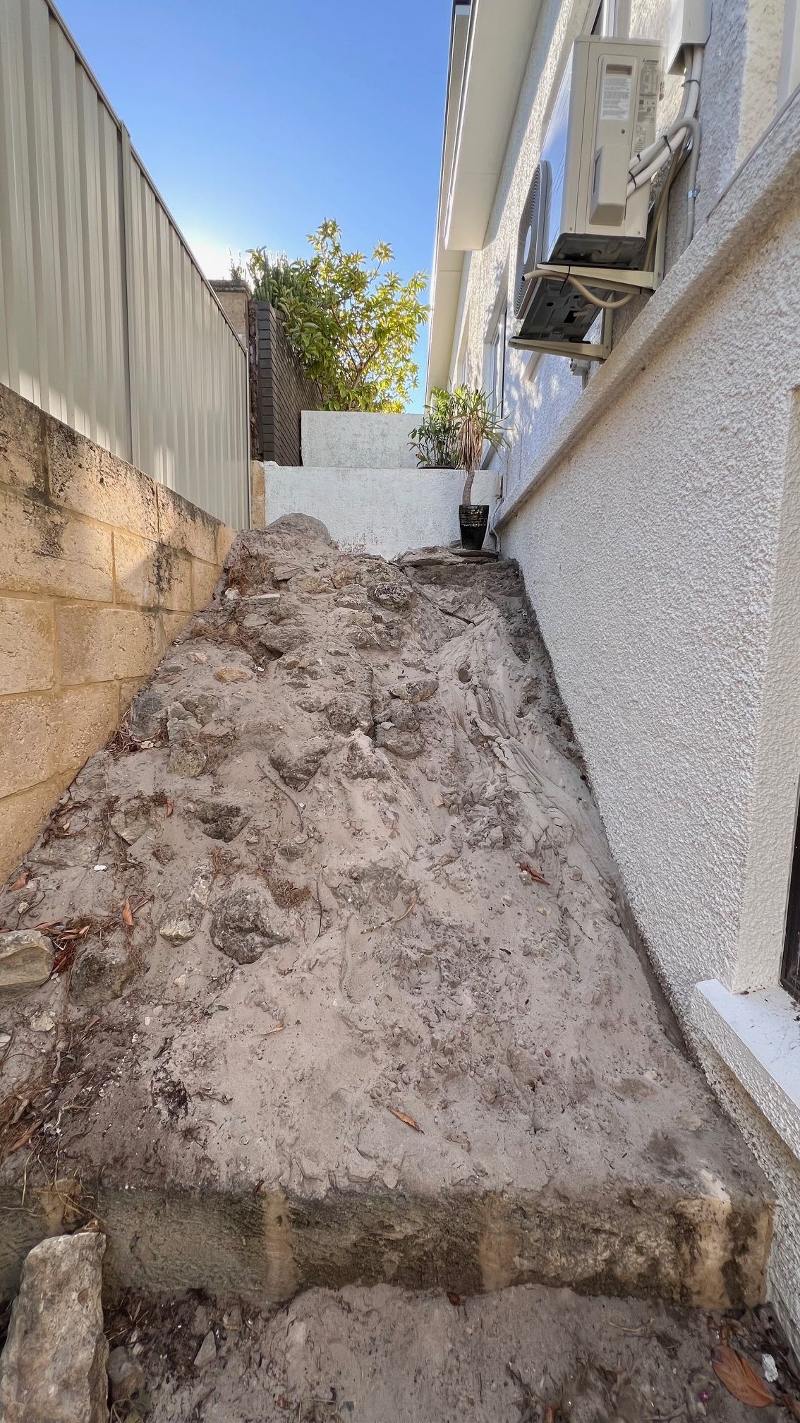 How to landscape a sandy slope with rock... | Bunnings Workshop community
