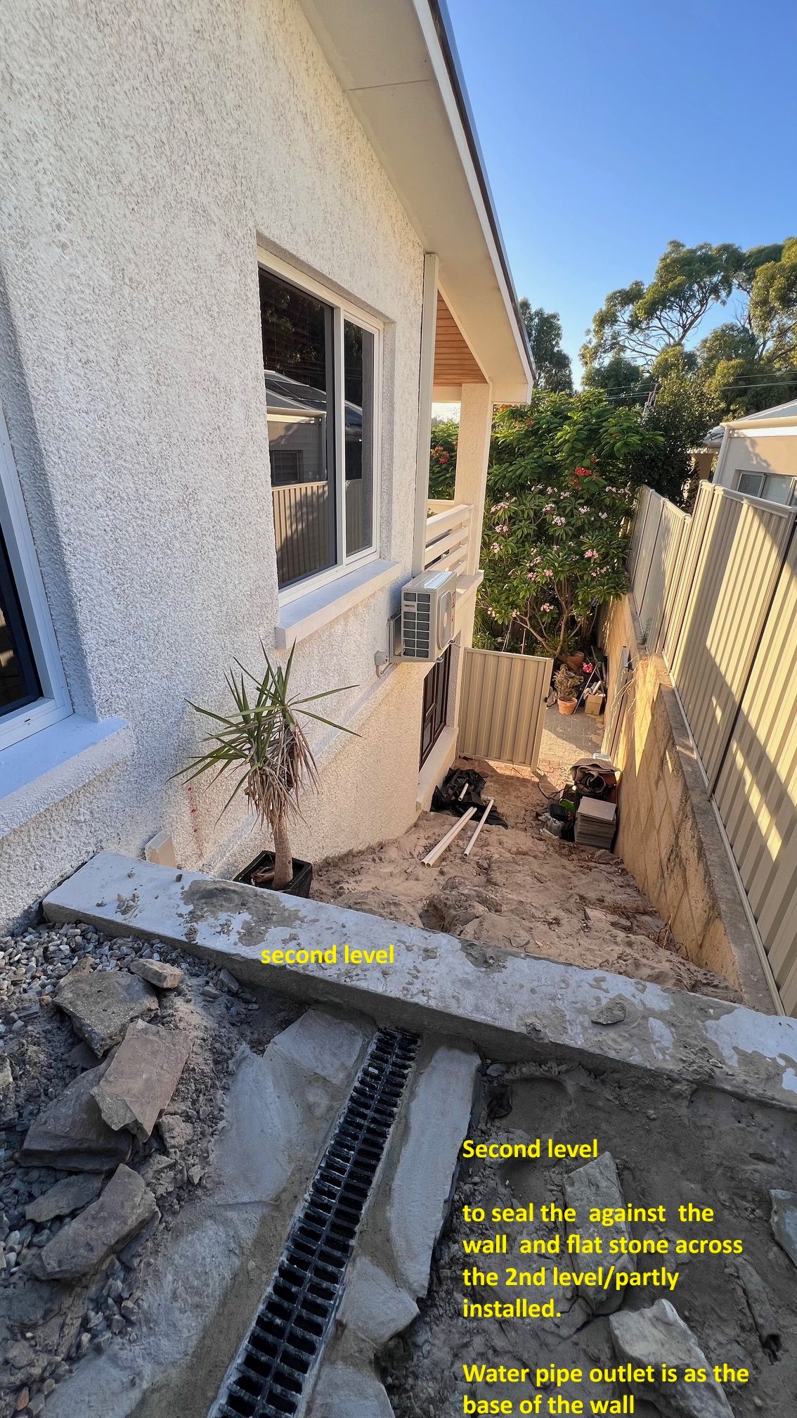 How to landscape a sandy slope with rock... | Bunnings Workshop community