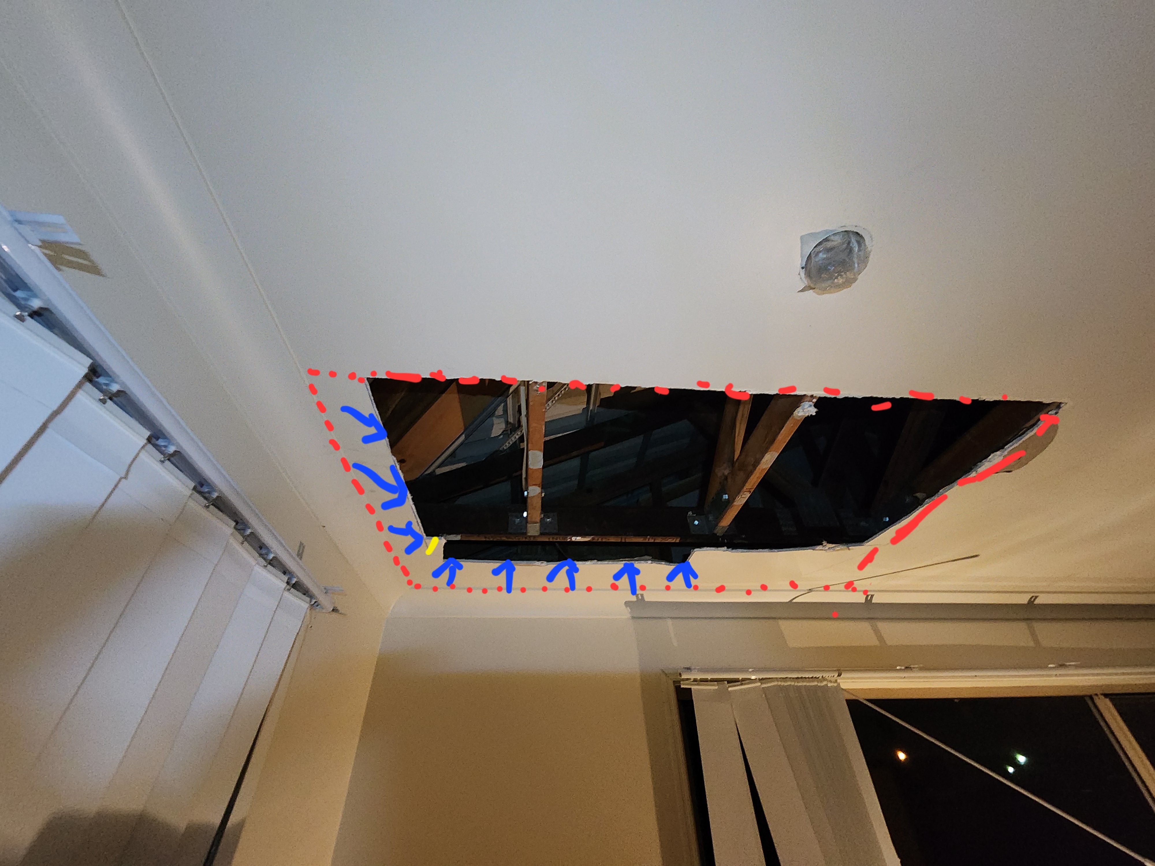 How to fix a sagging ceiling? | Bunnings Workshop community
