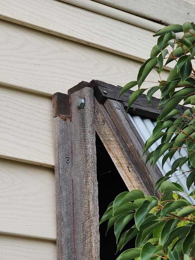 What angle bracket for window awning? | Bunnings Workshop community