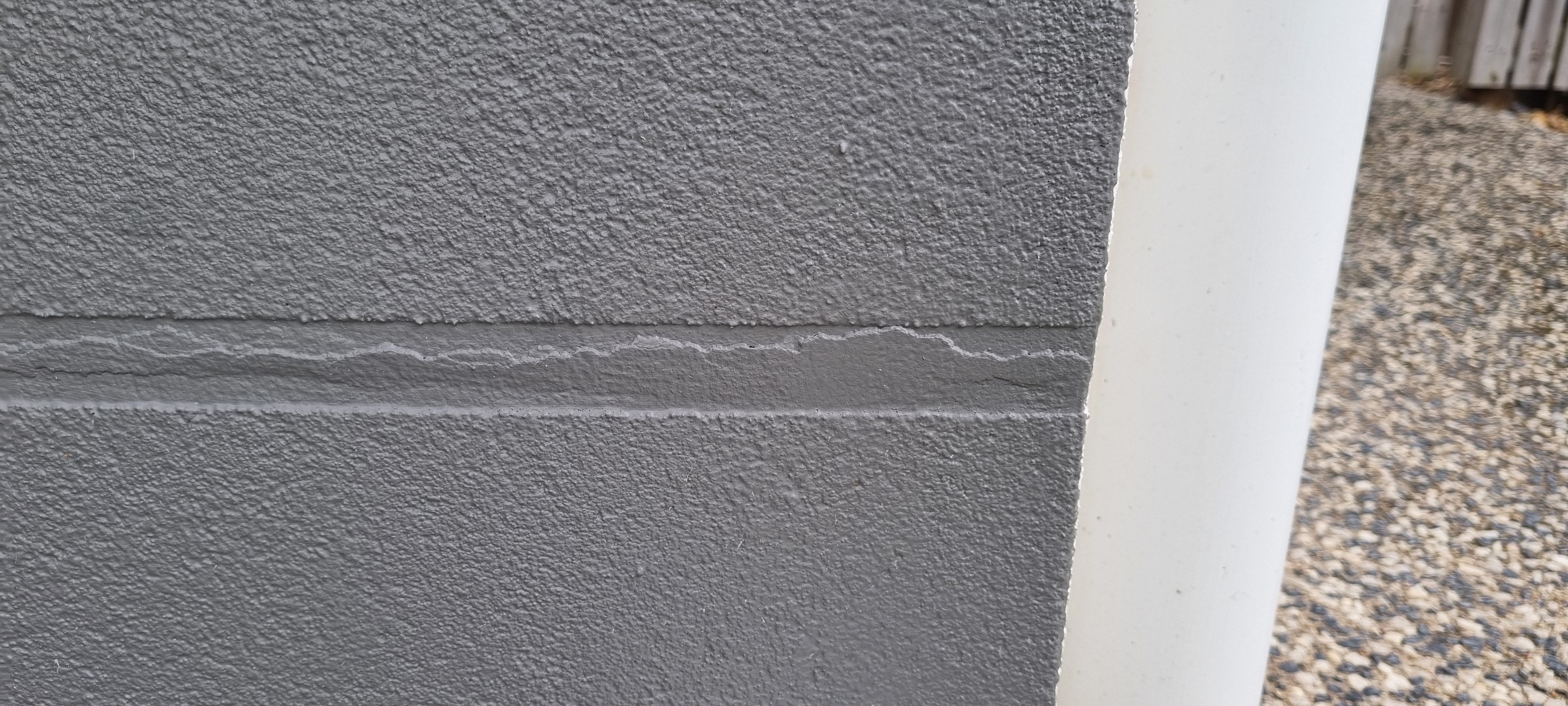 How to waterproof a crack in render alon... | Bunnings Workshop community