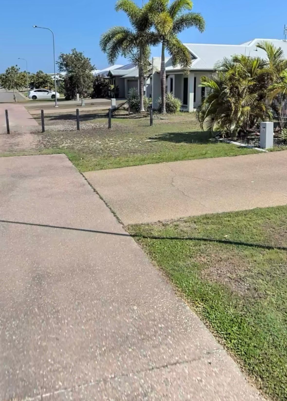 How to put a radius on my driveway corne... | Bunnings Workshop community