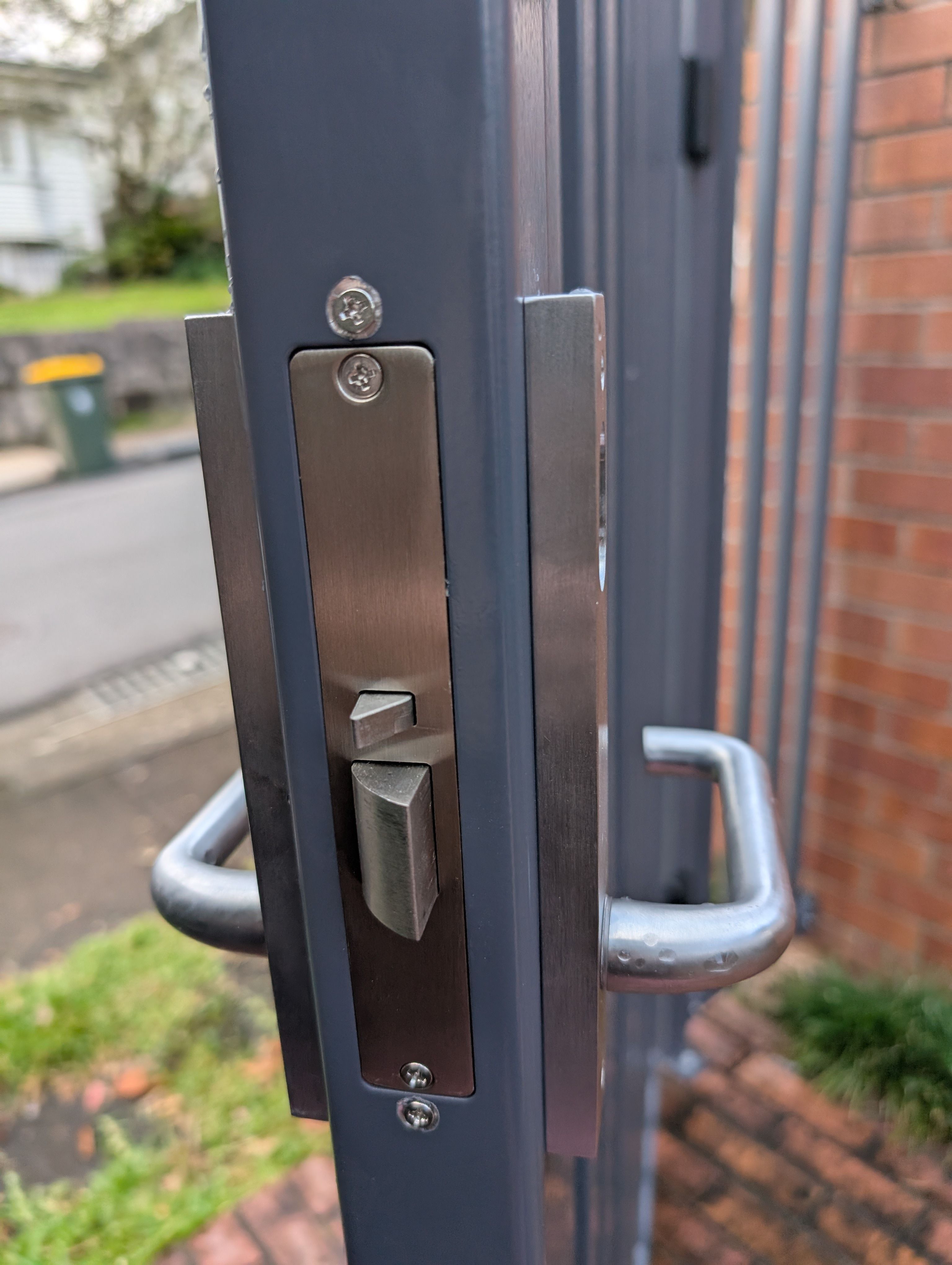 Change to a keyless mechanical lock for ... | Bunnings Workshop community