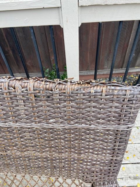 How to fix sun-damaged rattan patio chai... | Bunnings Workshop community