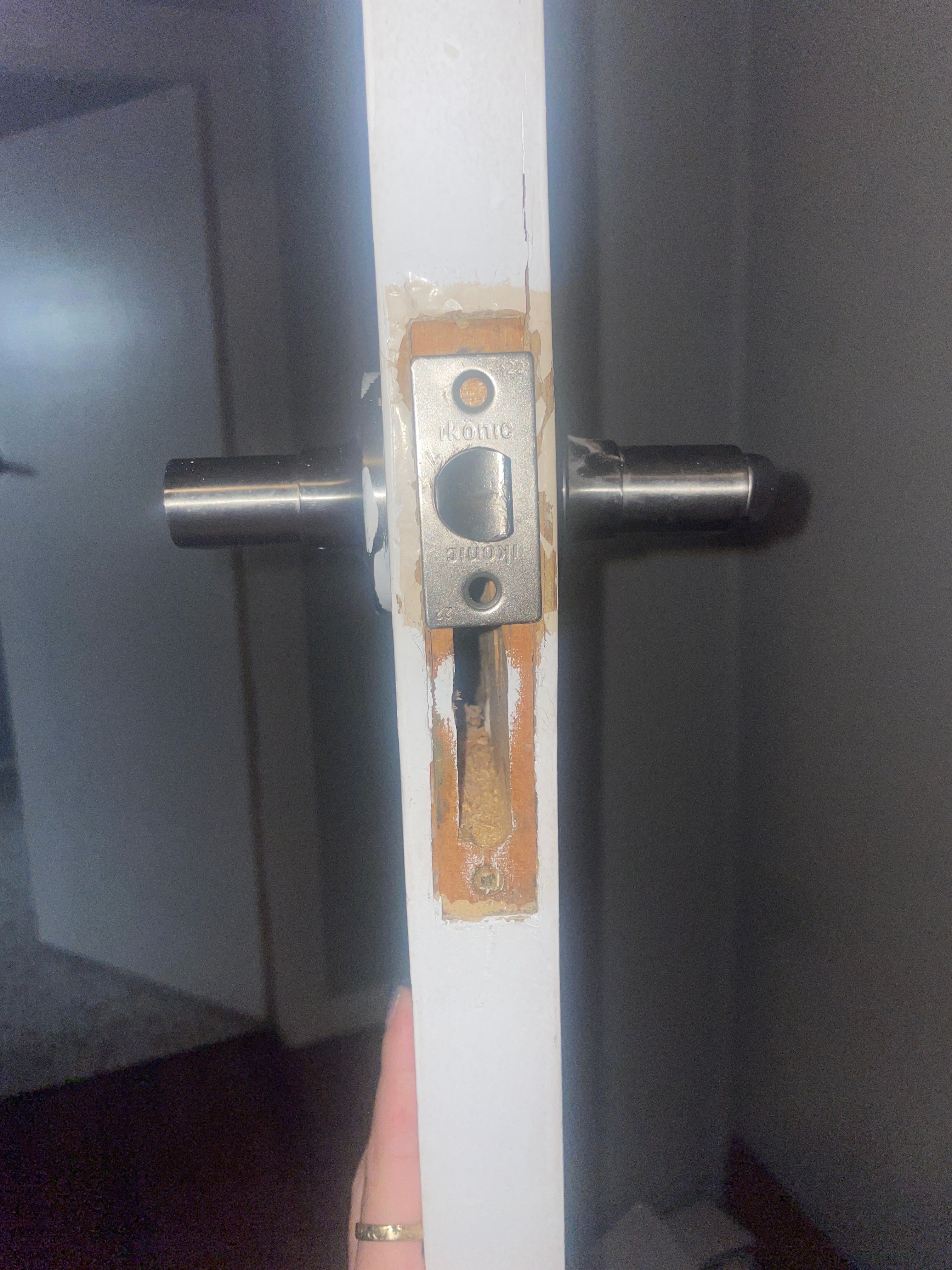 How to fill in door knob jams? | Bunnings Workshop community