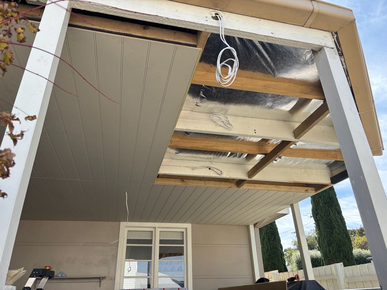 How to install Beadboard verandah ceilin... - Page 2 | Bunnings ...