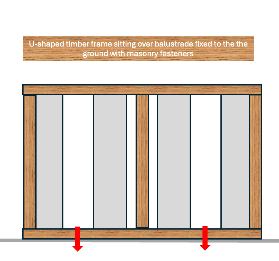 How to install vertical timber slats on ... - Page 2 | Bunnings ...