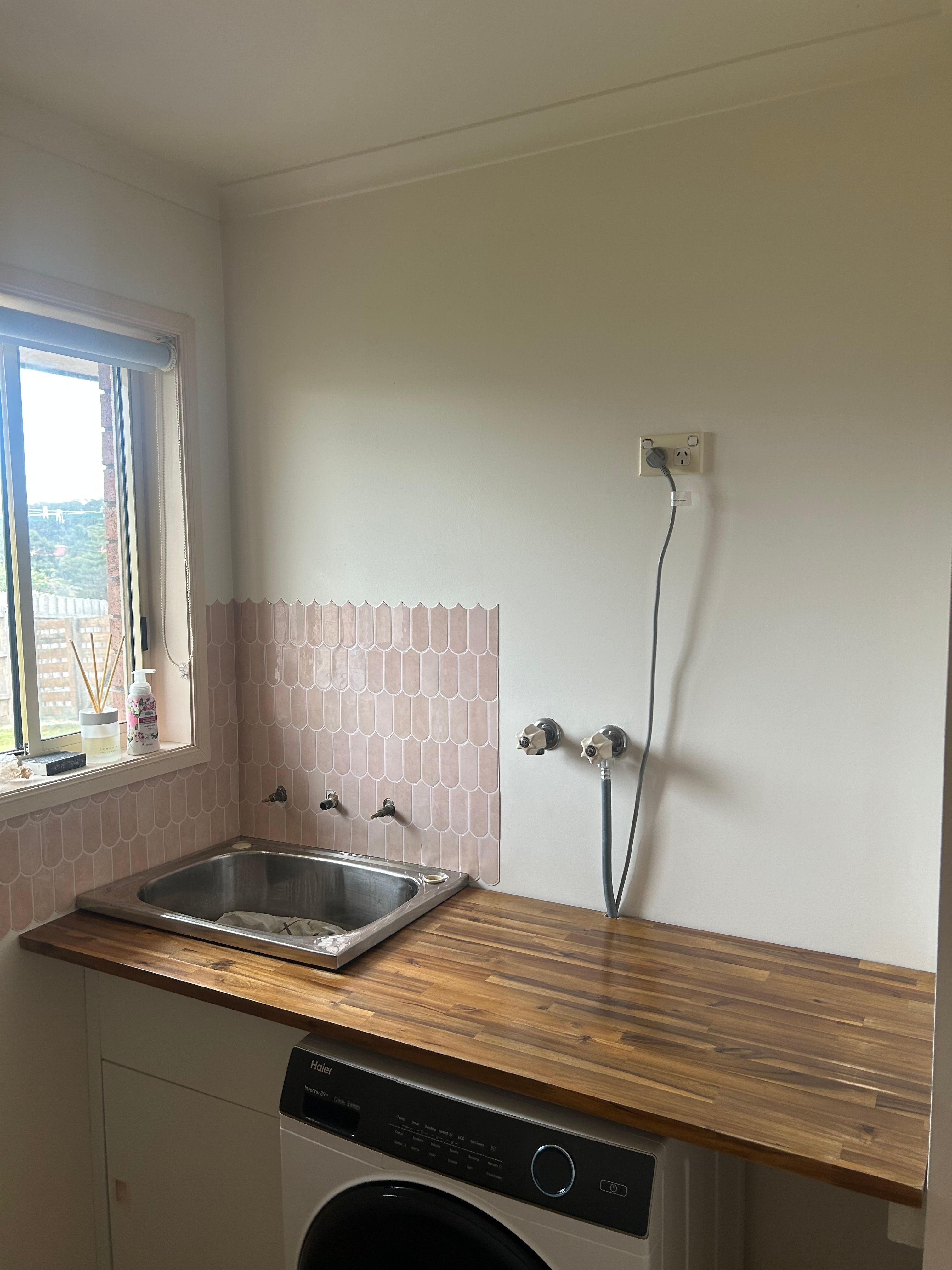 How to install laundry benchtop to use e... | Bunnings Workshop community