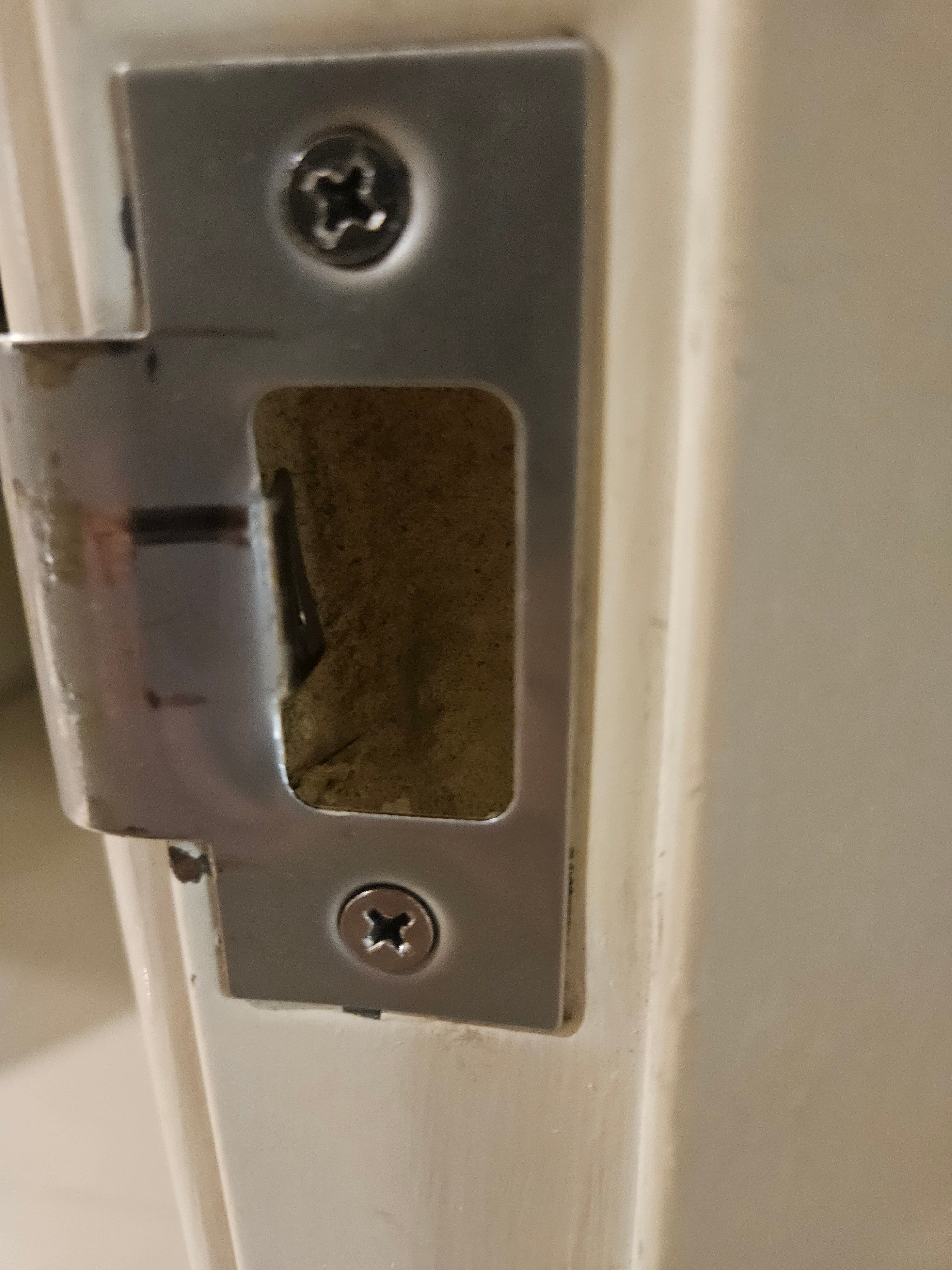 How can I drill through a metal door fra... | Bunnings Workshop community