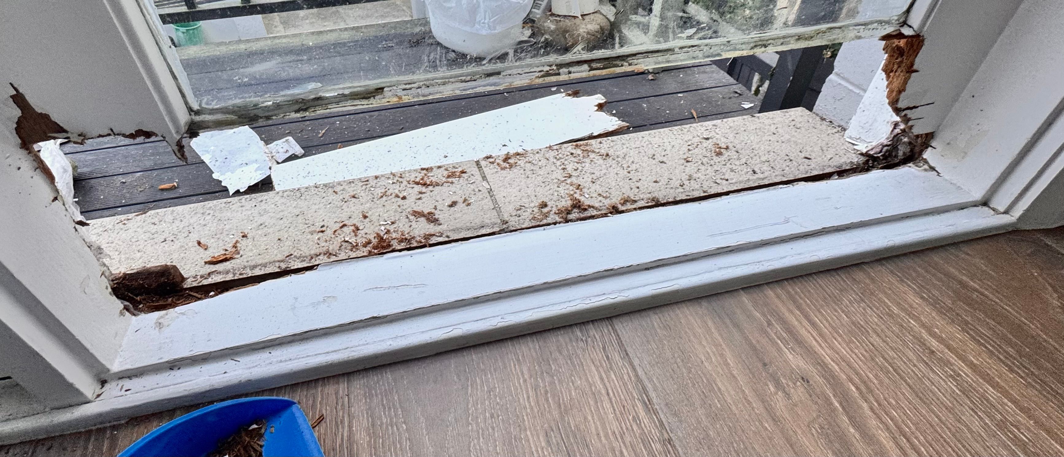 How to replace window bottom rail and si... | Bunnings Workshop community