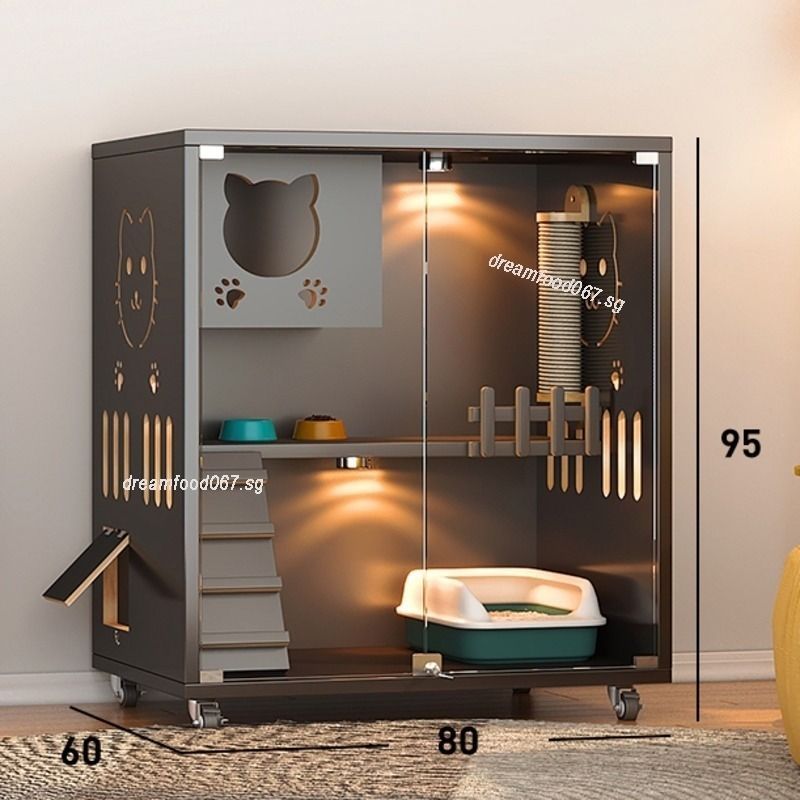 indoor single cat wooden enclosure | Bunnings Workshop community