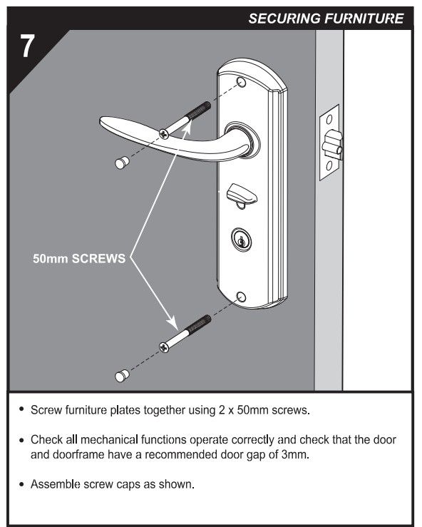 How to remove screw covers from door set... | Bunnings Workshop community