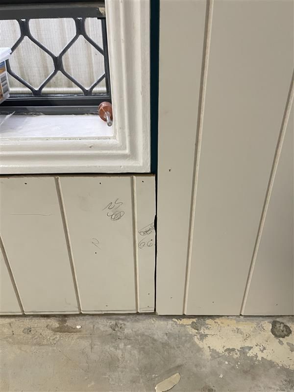 Easycraft VJ panelling bedroom feature w... | Bunnings Workshop community