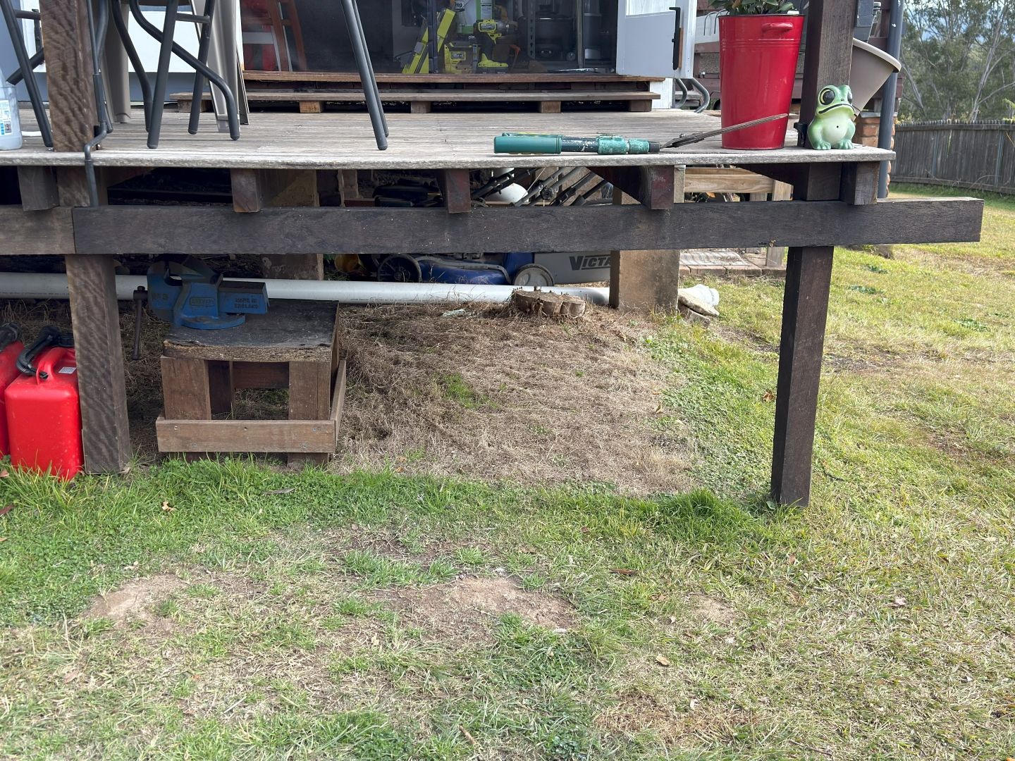 How to build sturdy steps from deck? | Bunnings Workshop community