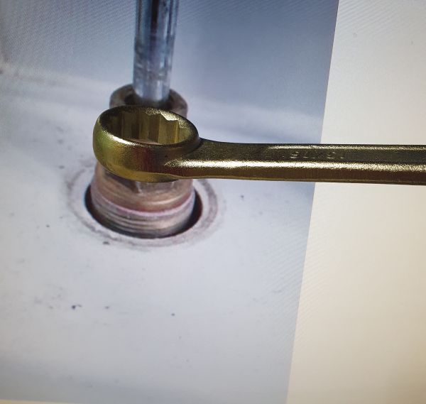 How to open jammed nut and access the wa... | Bunnings Workshop community