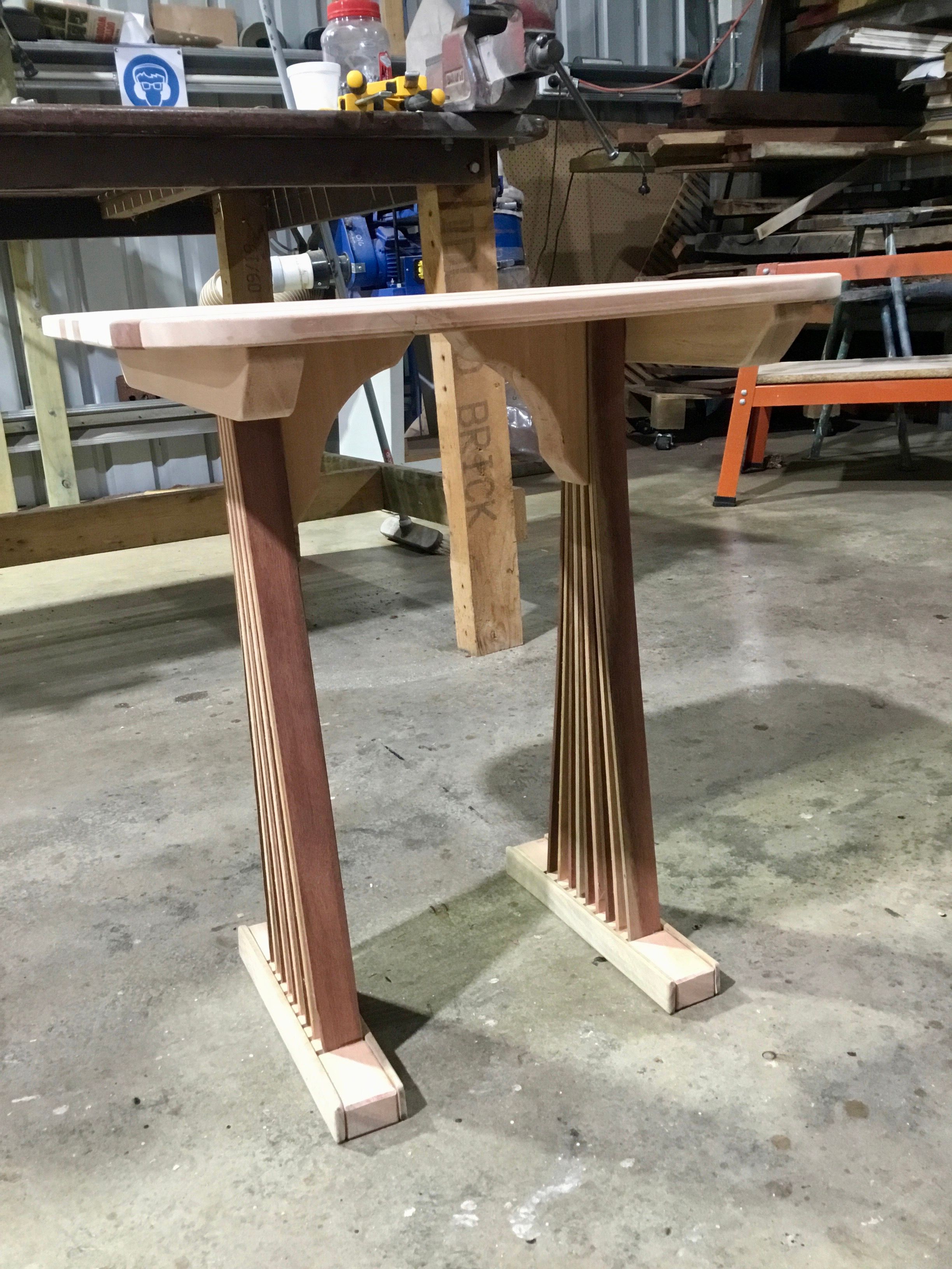 Quirky side table using recycled timber | Bunnings Workshop community