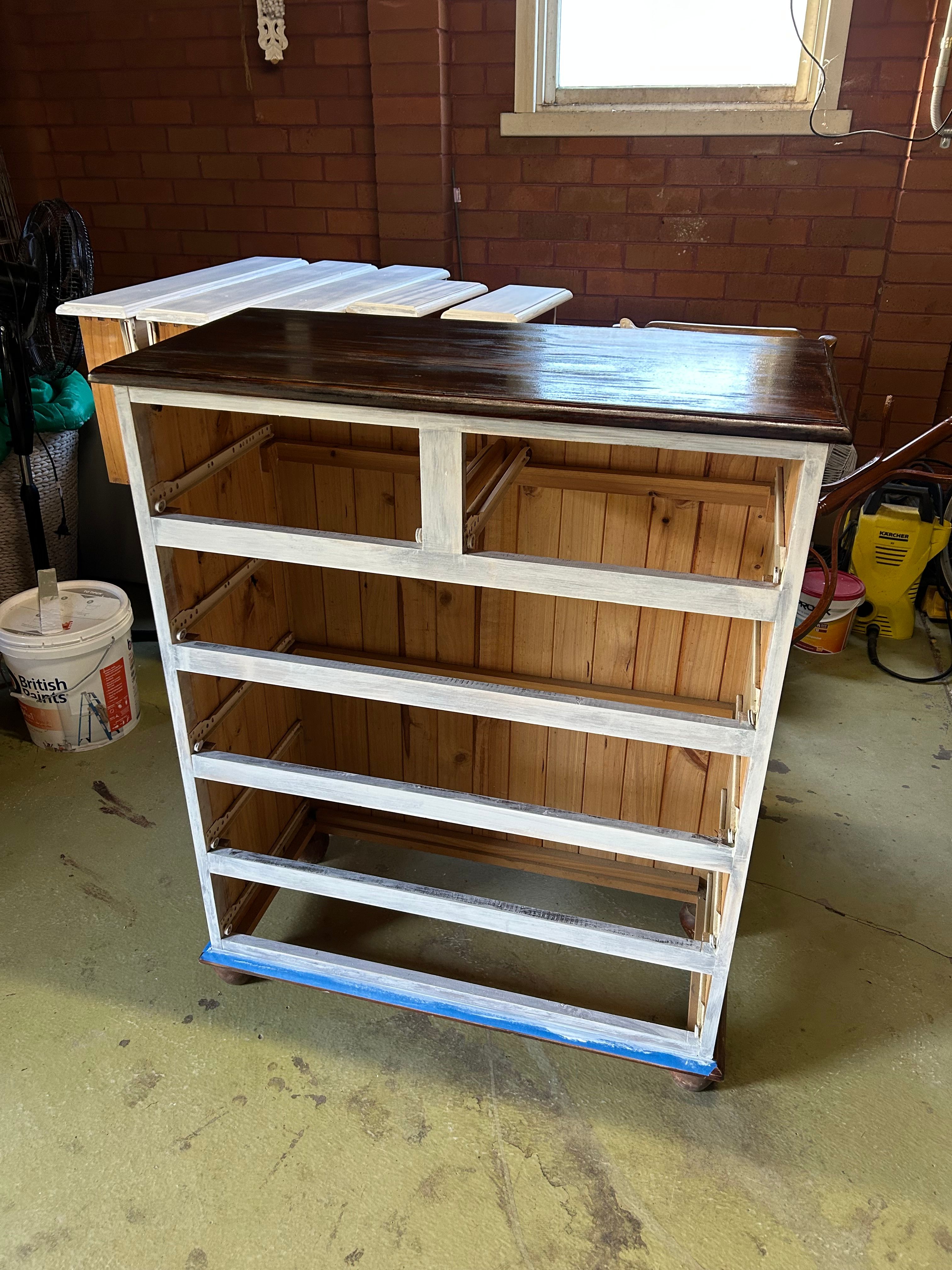 Pine tallboy upcycle | Bunnings Workshop community
