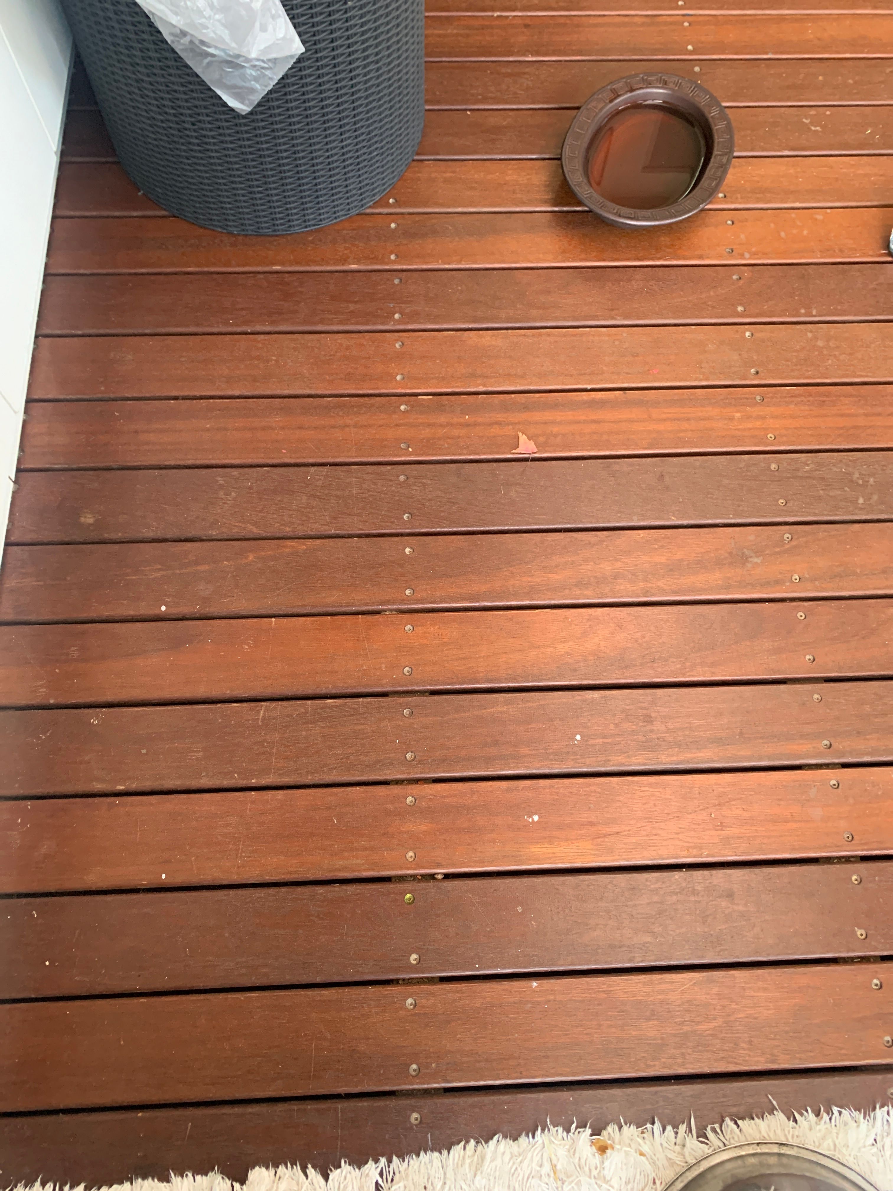 How to fill gaps between decking boards? | Bunnings Workshop community