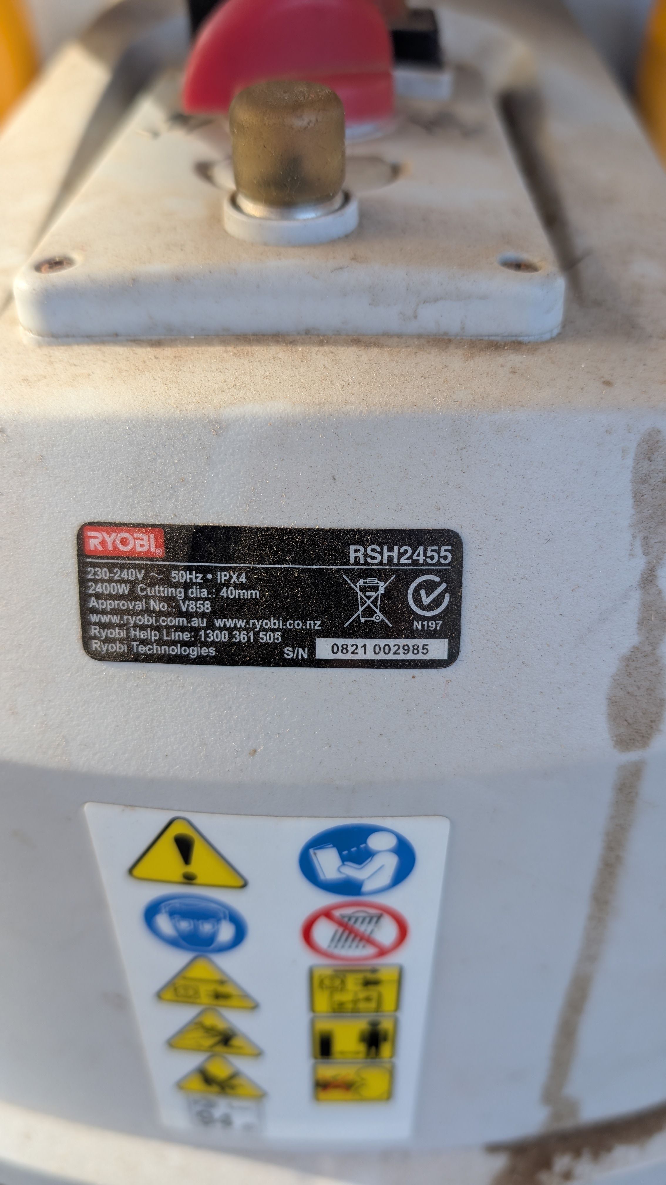 How to fix RYOBI RSH2455 shredder? | Bunnings Workshop community