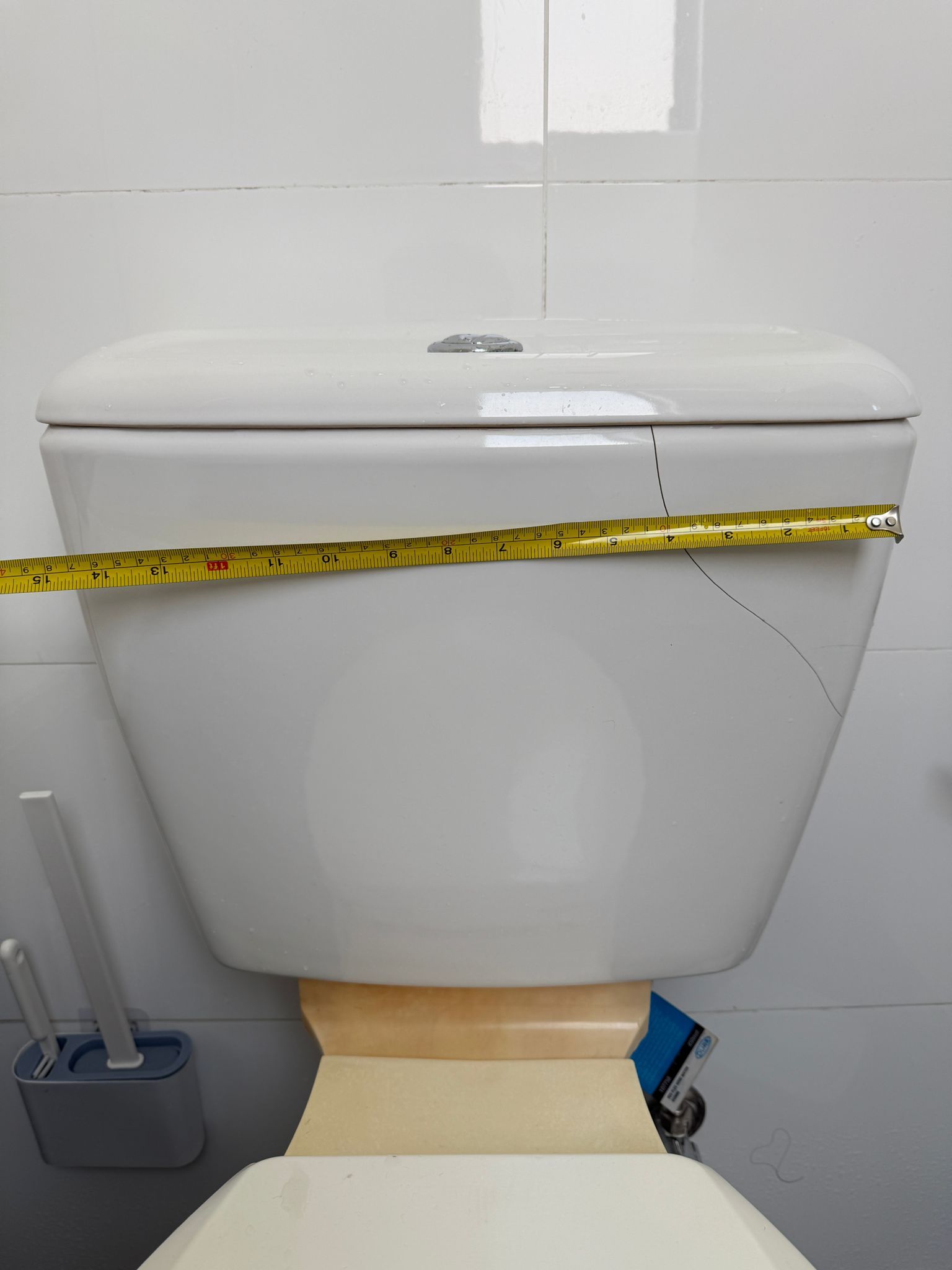 How to replace cracked toilet cistern? | Bunnings Workshop community