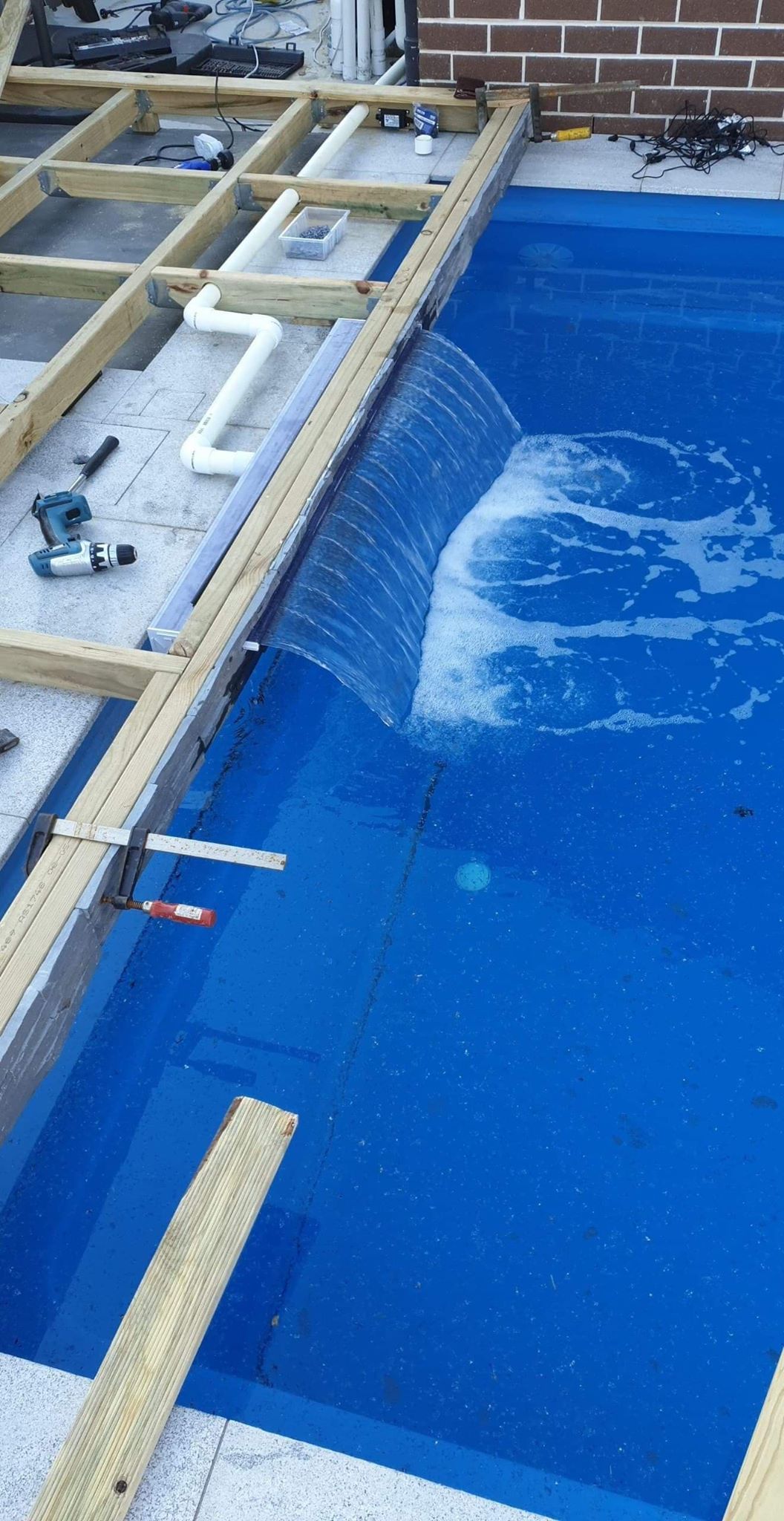 Low-level deck for pool area | Bunnings Workshop community