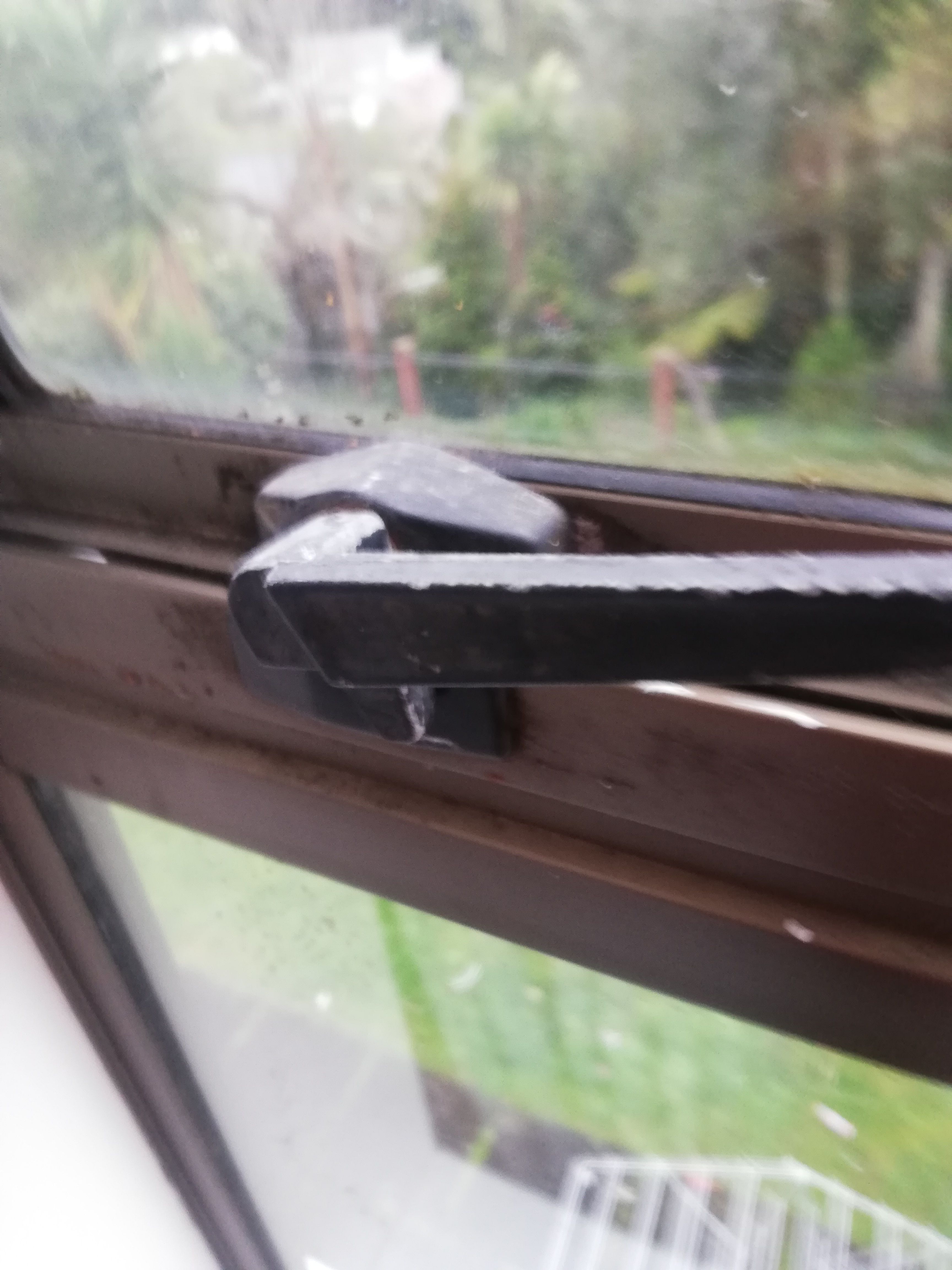 Solved: How to fix the window handle? | Bunnings Workshop community