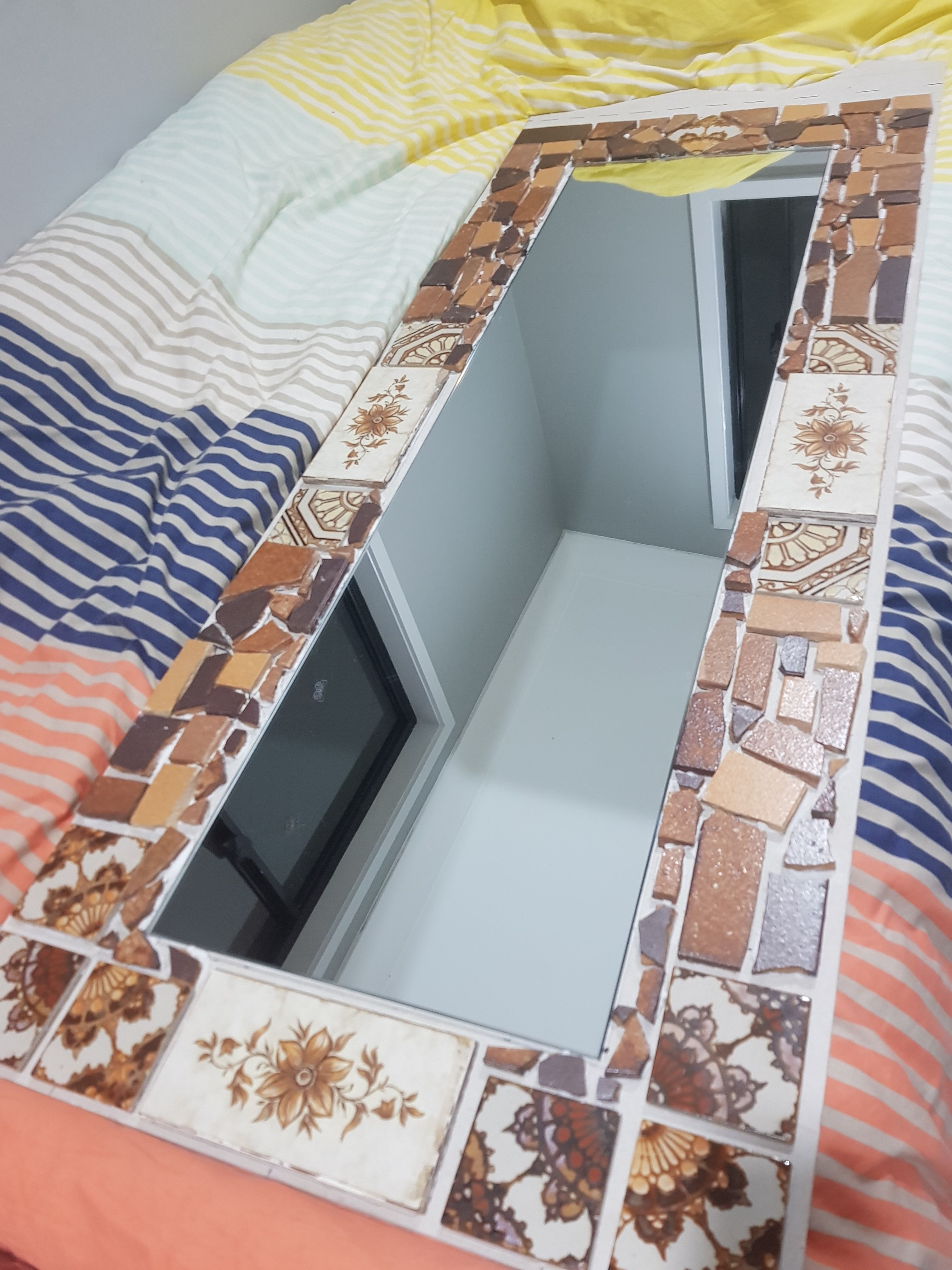 Grout and mosaic mirror frames | Bunnings Workshop community