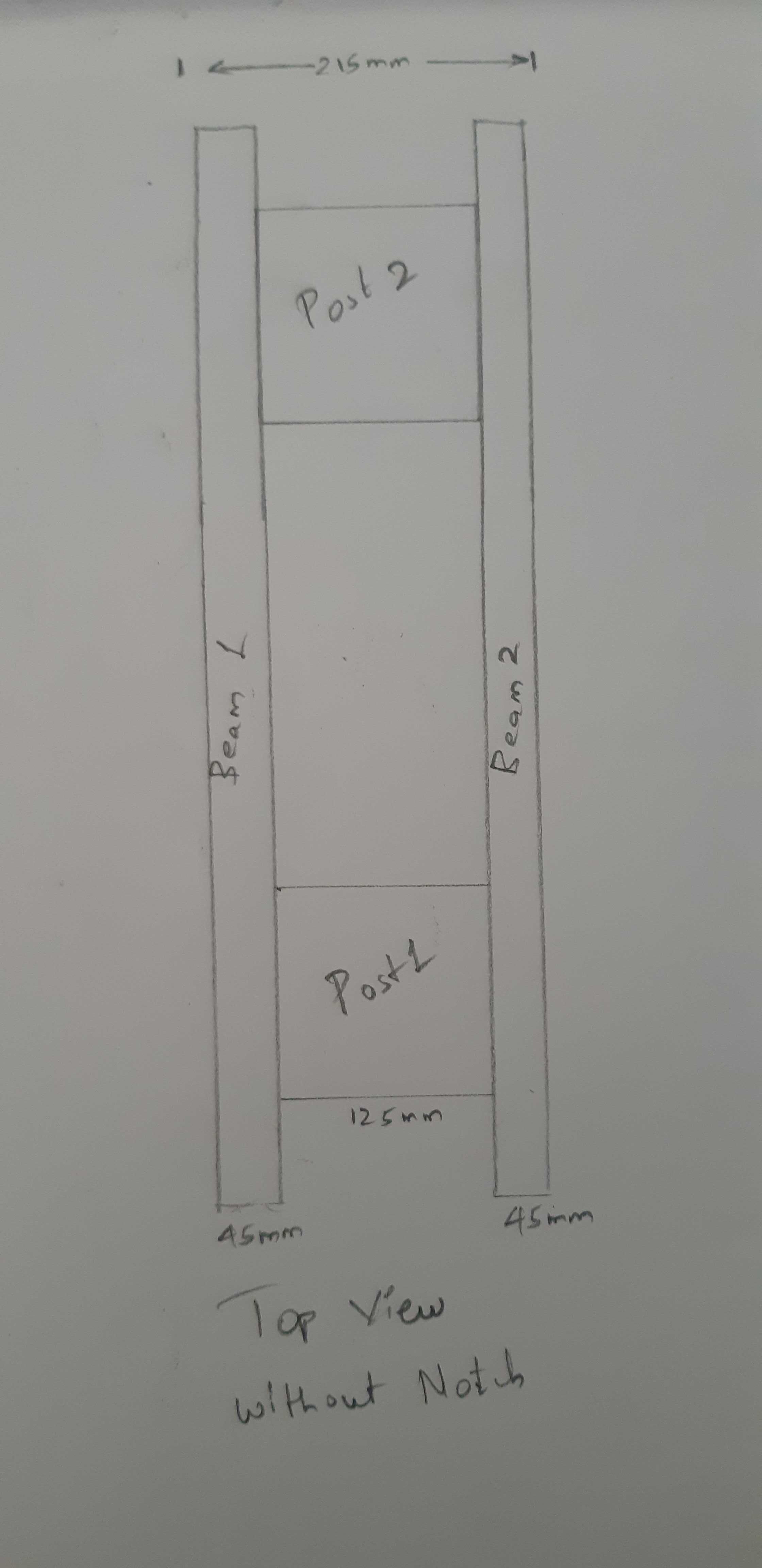 Pergola Post - Notch it or do not notch ... | Bunnings Workshop community