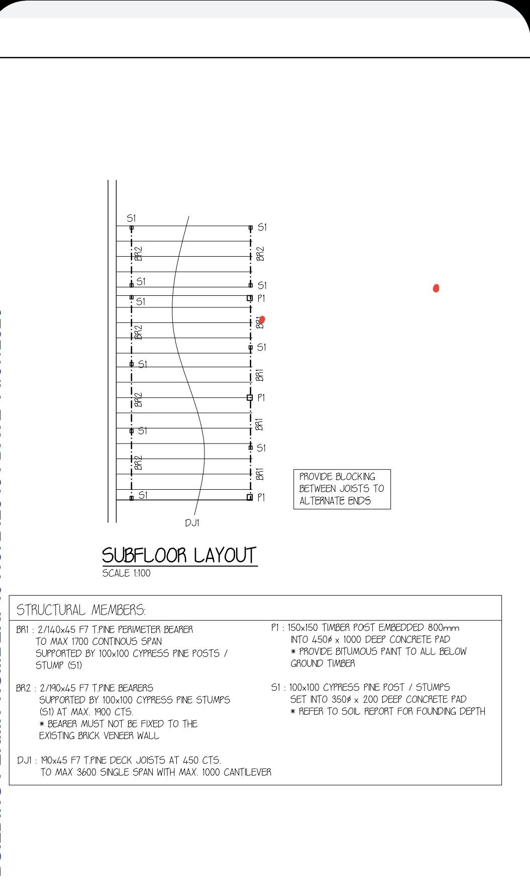 Double bearer connection to timber stump... | Bunnings Workshop community