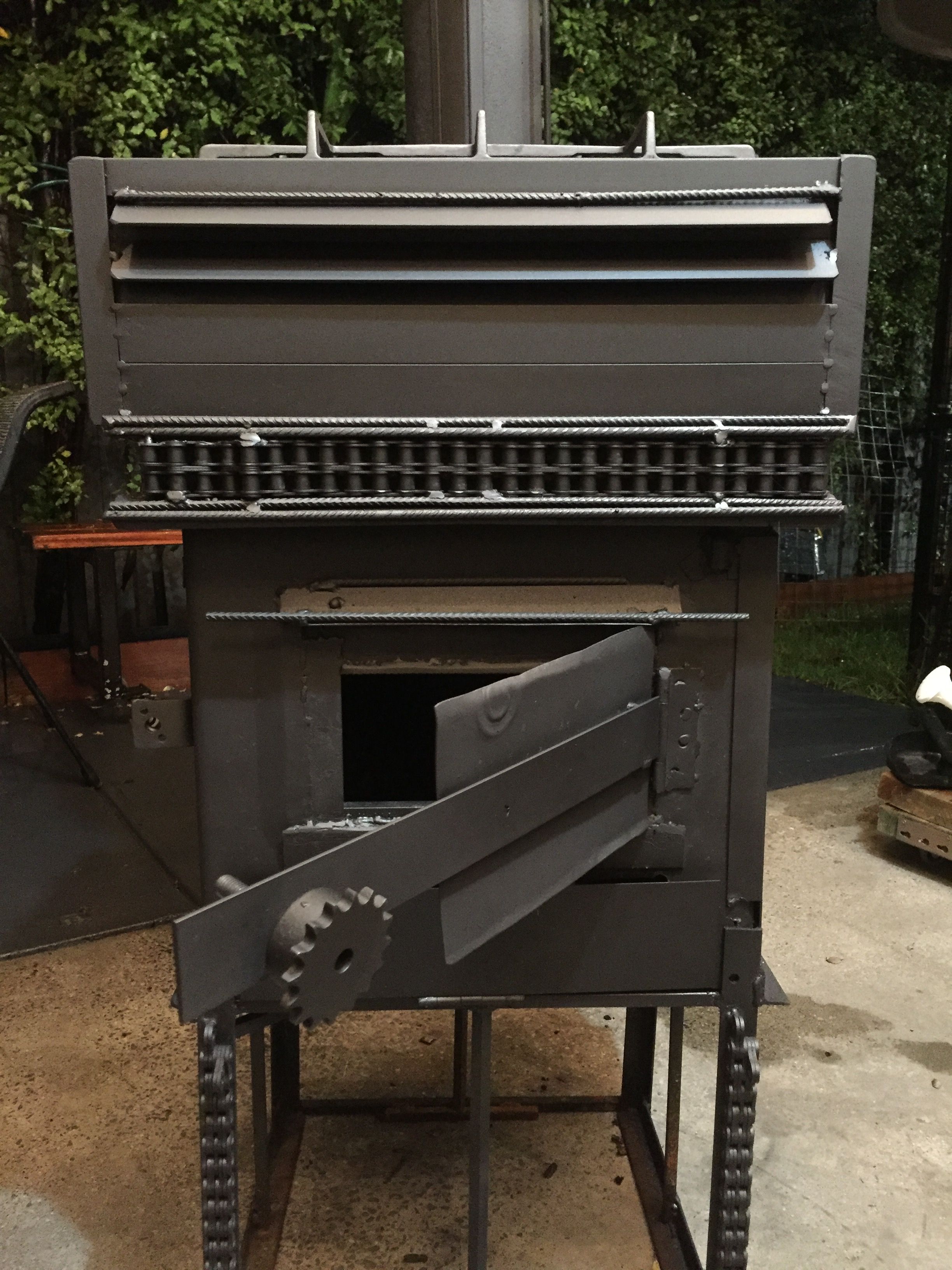Feeling warm - repurposed oven into outd... | Bunnings Workshop community