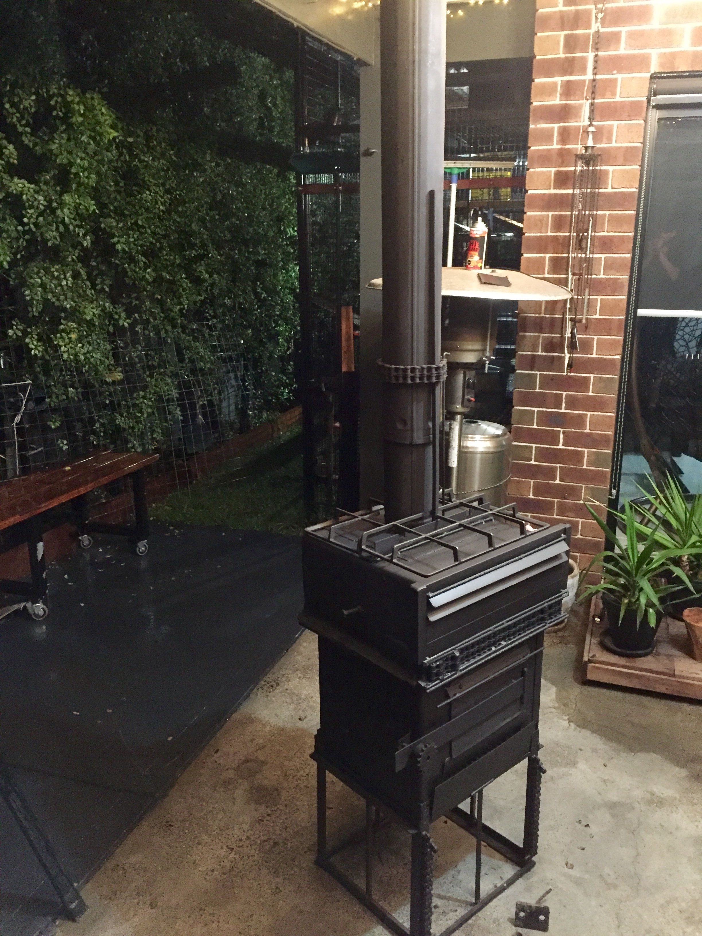 Feeling warm - repurposed oven into outd... | Bunnings Workshop community