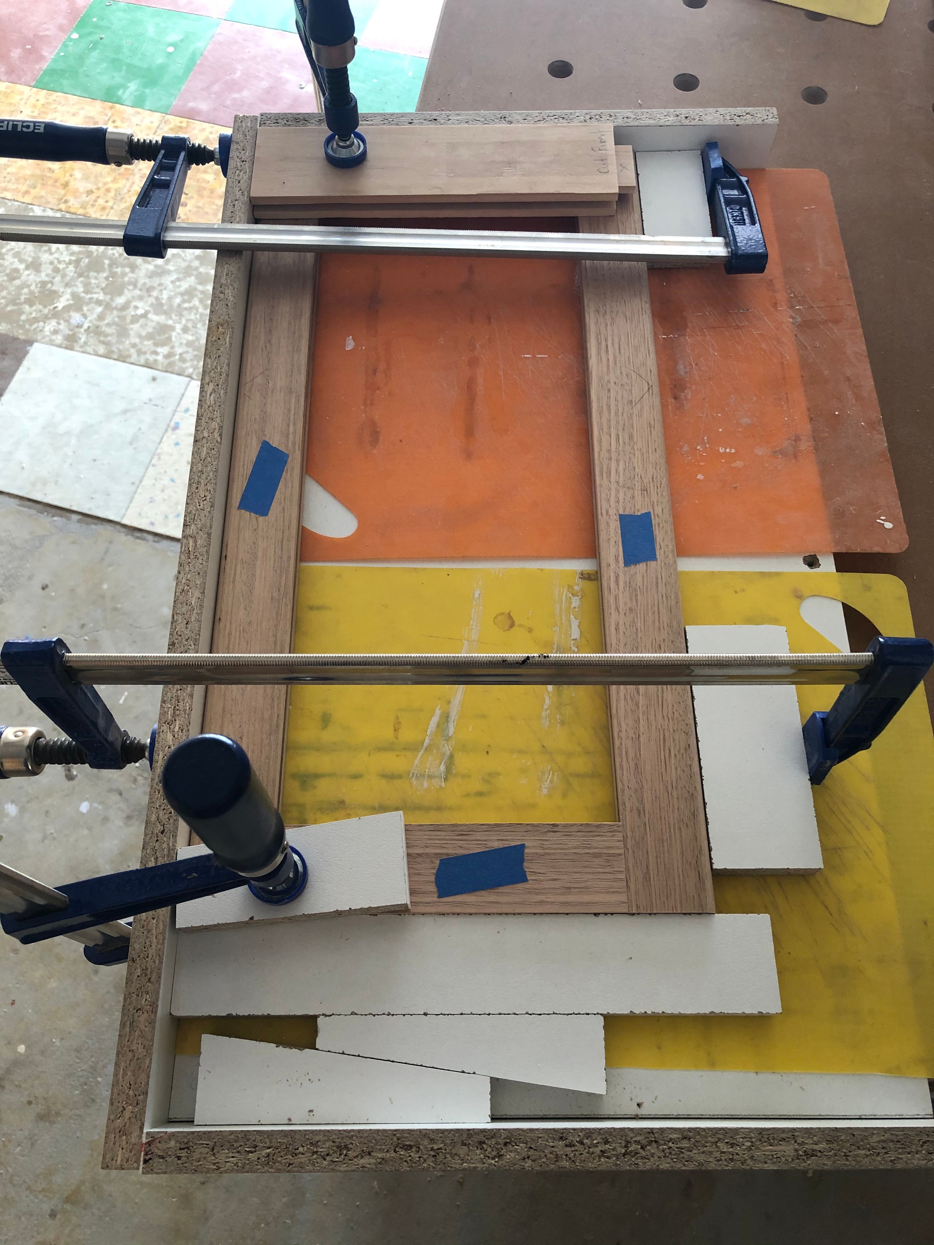 Small door gluing jig/fixture | Bunnings Workshop community