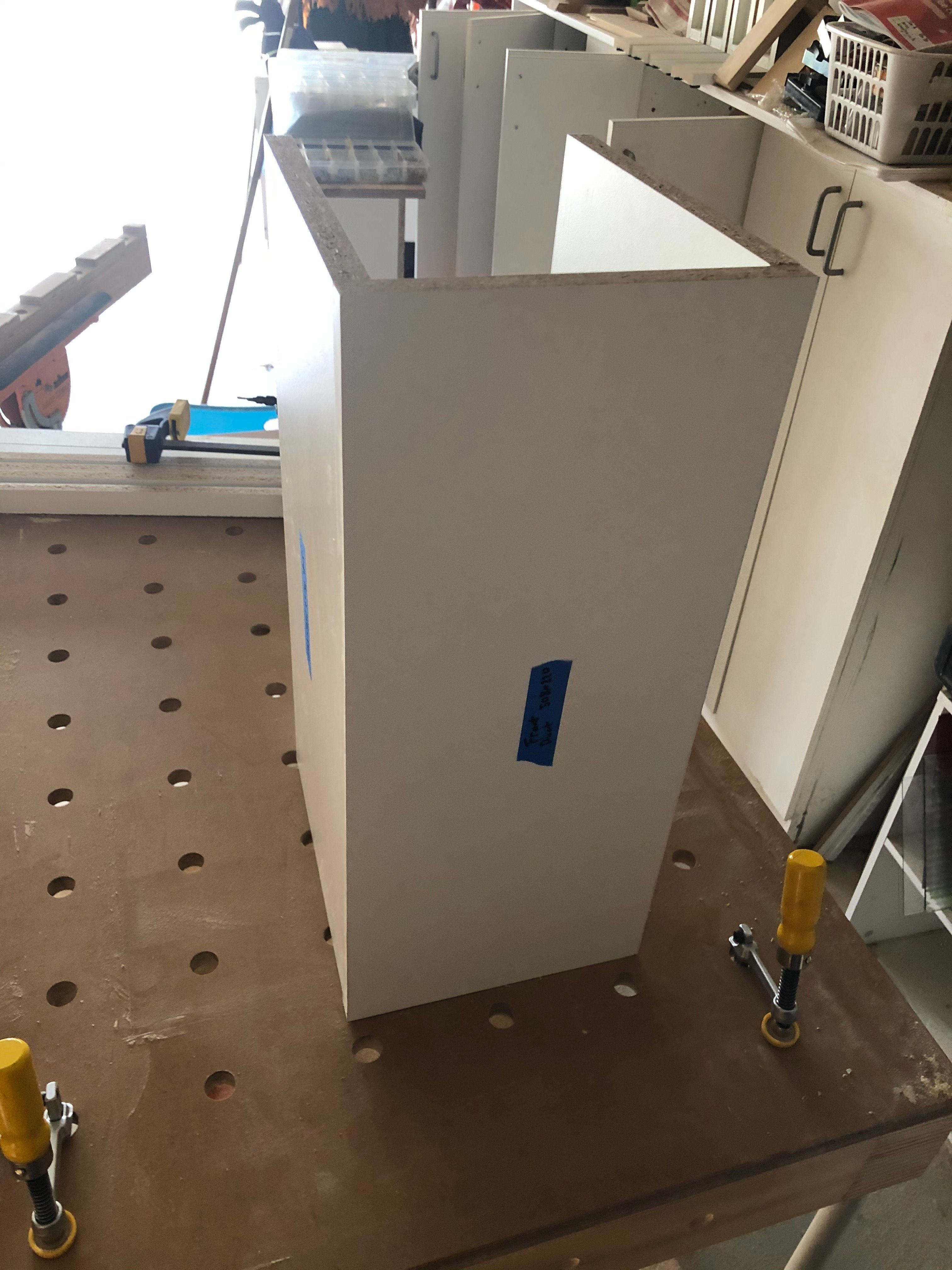 Shelves and duct cover for rangehood cup... | Bunnings Workshop community