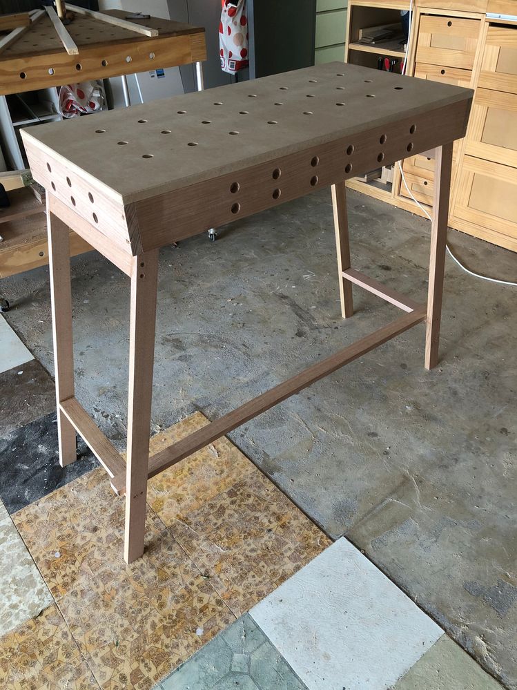 Portable small work table, 900mm long x ... | Bunnings Workshop community