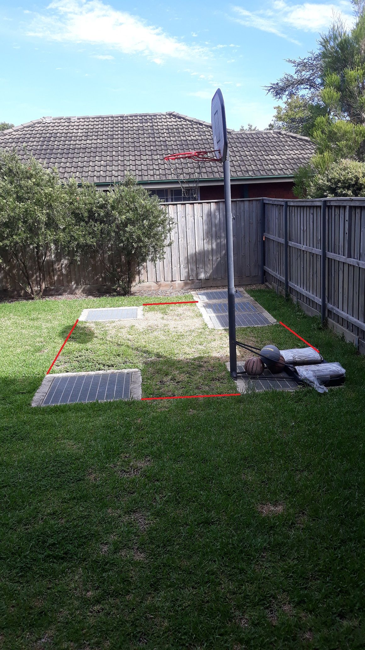 How to utilise stormwater retention pits... | Bunnings Workshop community
