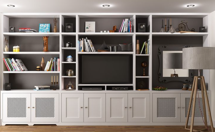 Design for storage around TV | Bunnings Workshop community