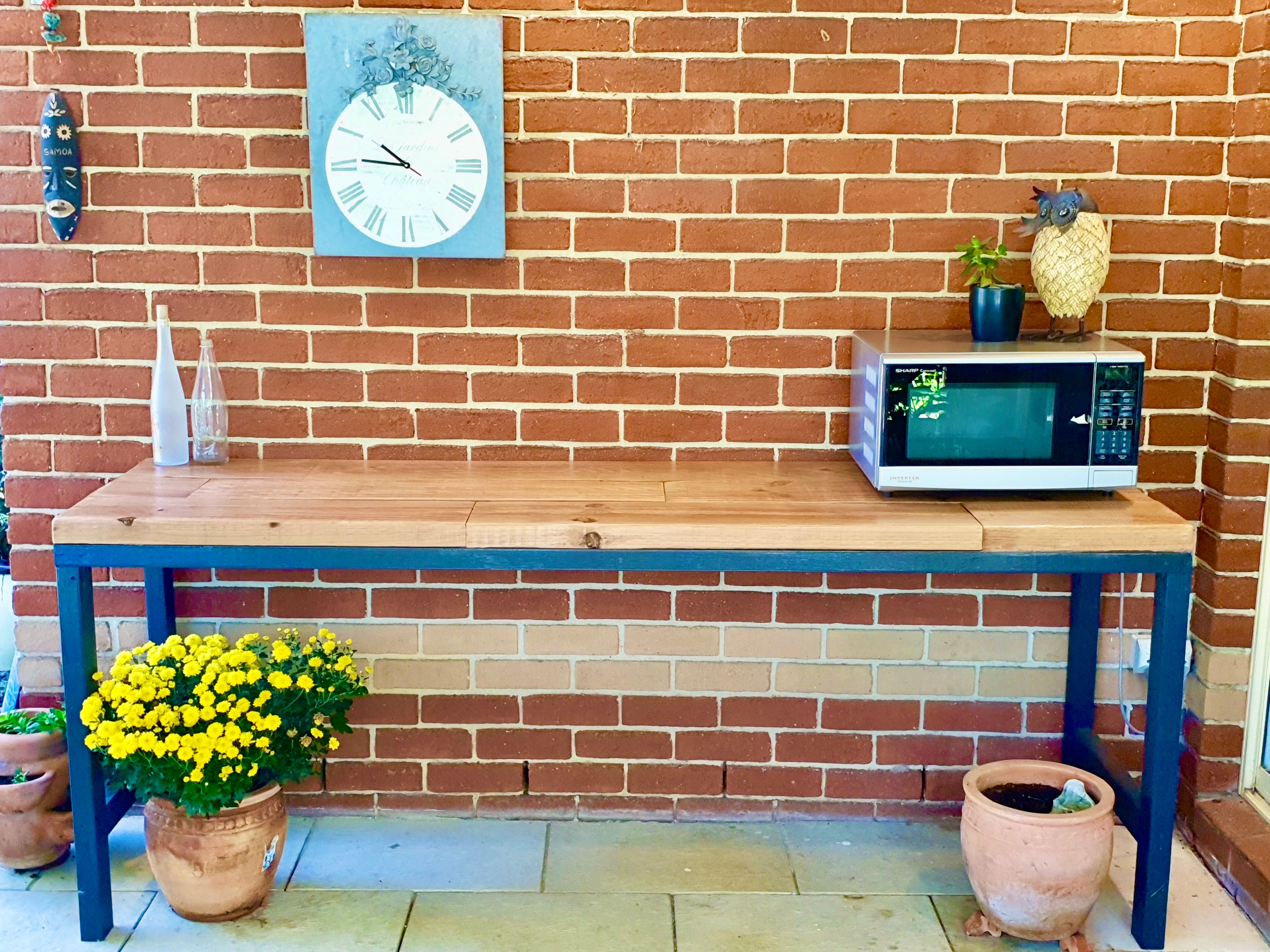 Farmhouse rustic table | Bunnings Workshop community