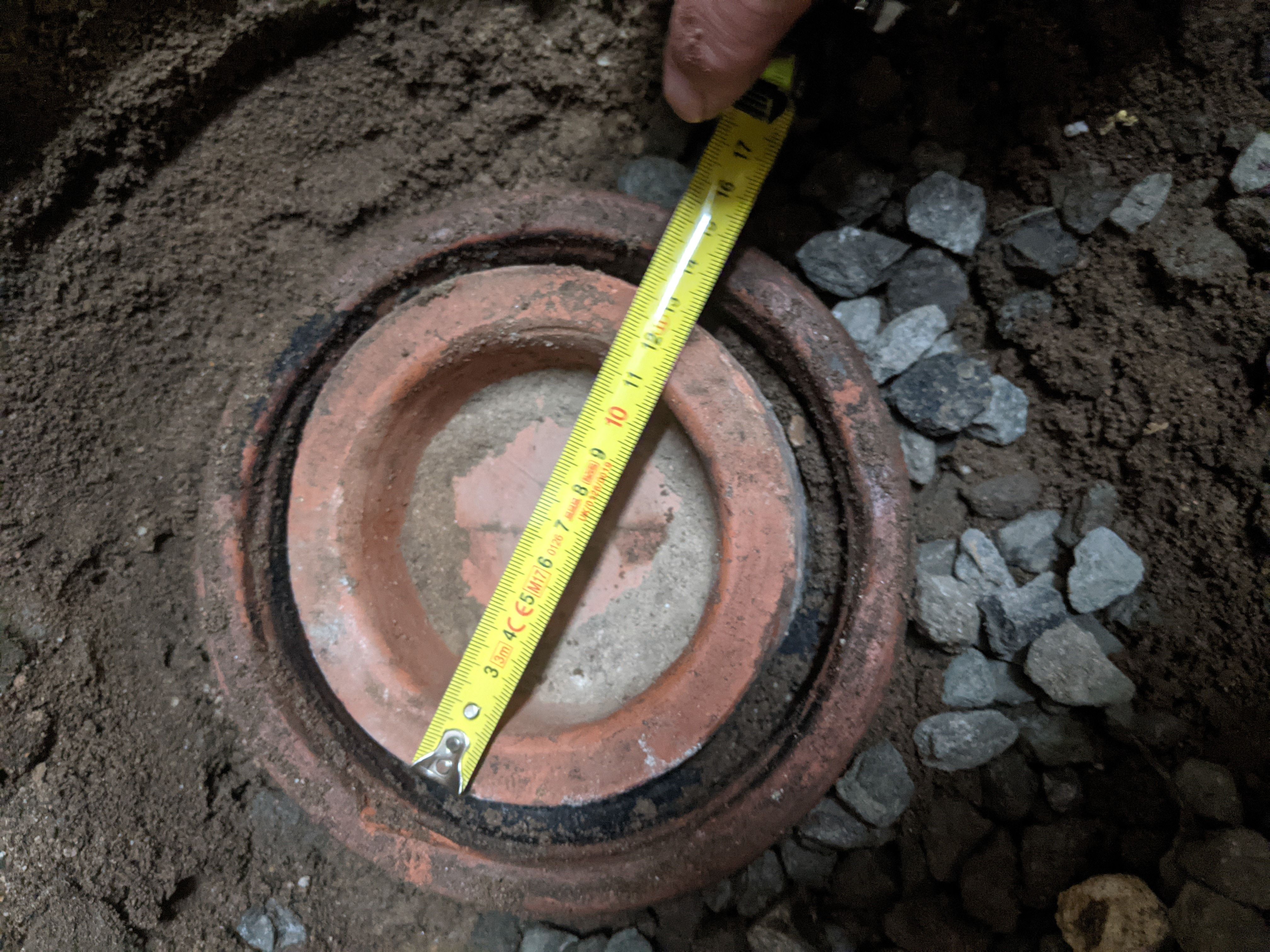 Raising inspection point - sewerage pipe | Bunnings Workshop community