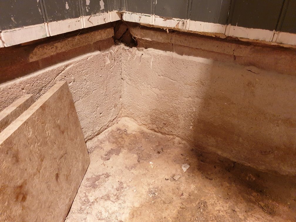 Solved: How to repair concrete slab and wall aft... | Bunnings Workshop ...