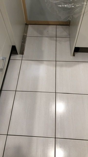 How to fill gaps in tiles from old kitch... | Bunnings Workshop community