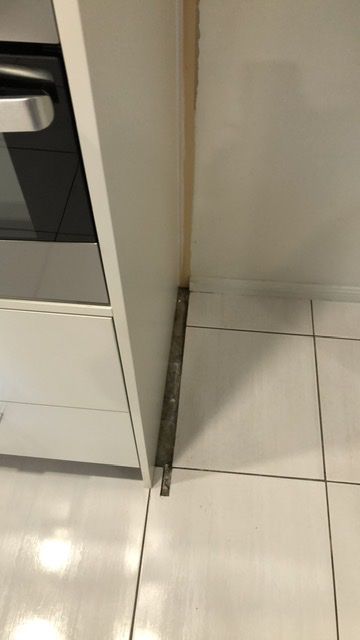 How to fill gaps in tiles from old kitch... | Bunnings Workshop community