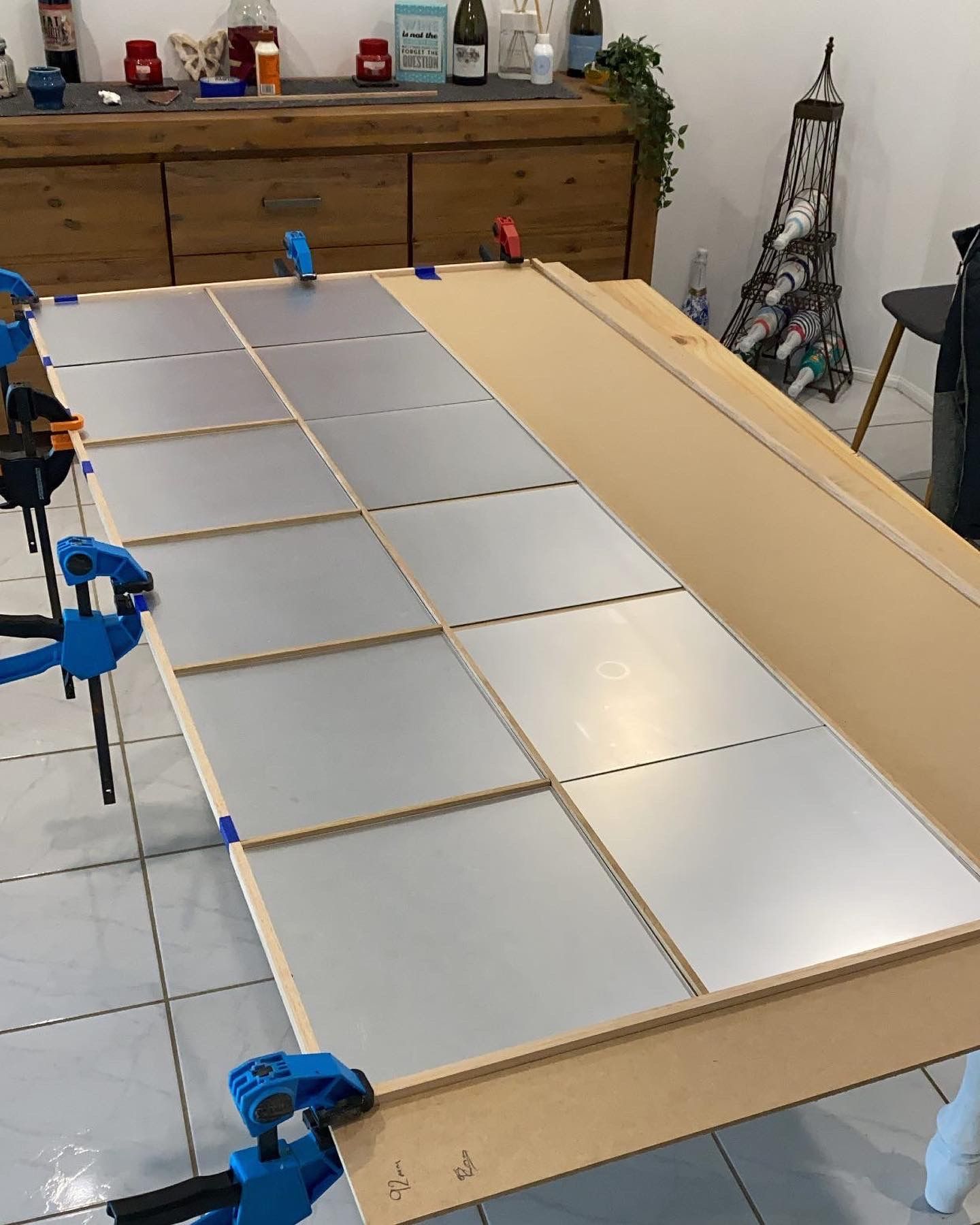 D.I.Y. grid mirror | Bunnings Workshop community