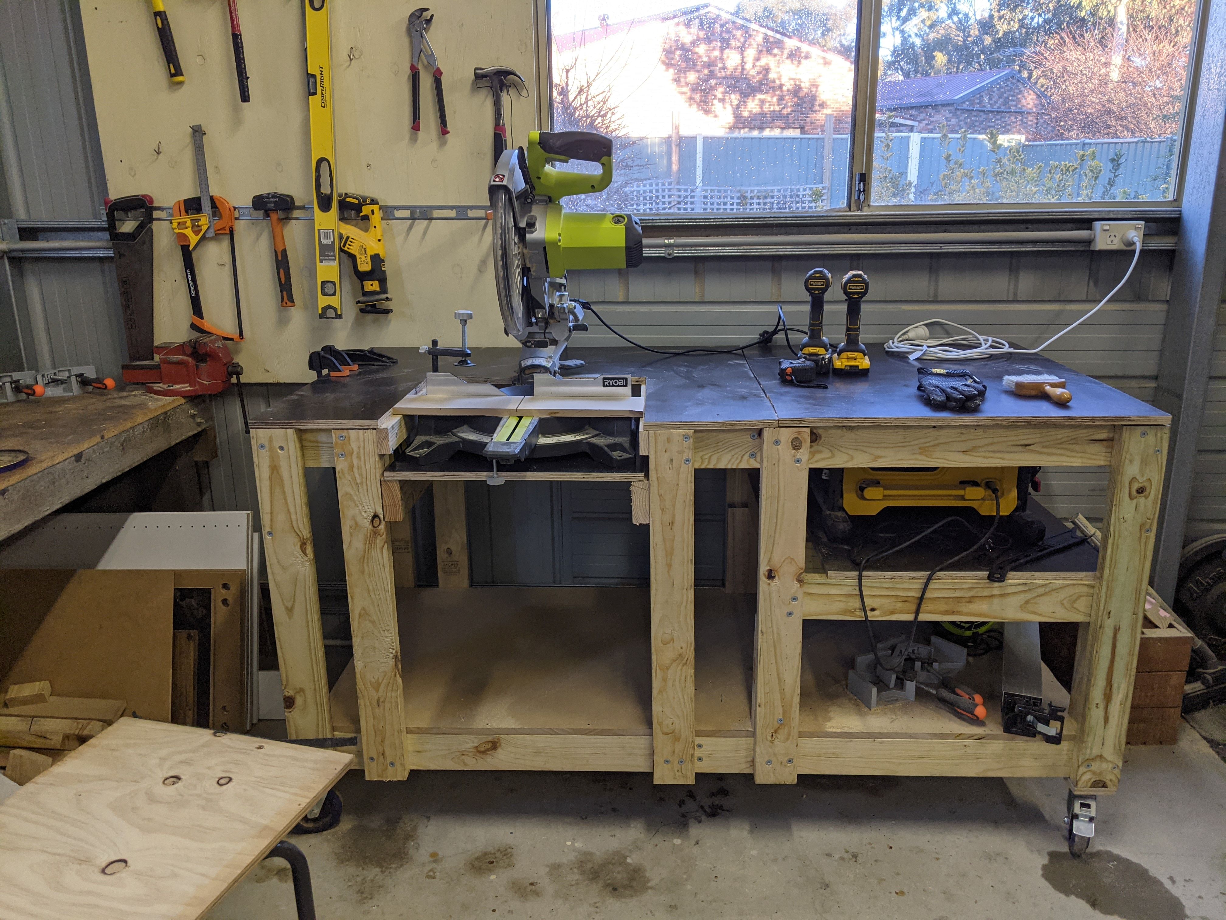 Pretty easy workbench | Bunnings Workshop community
