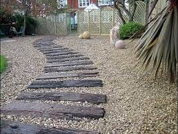Treated pine sleeper path | Bunnings Workshop community