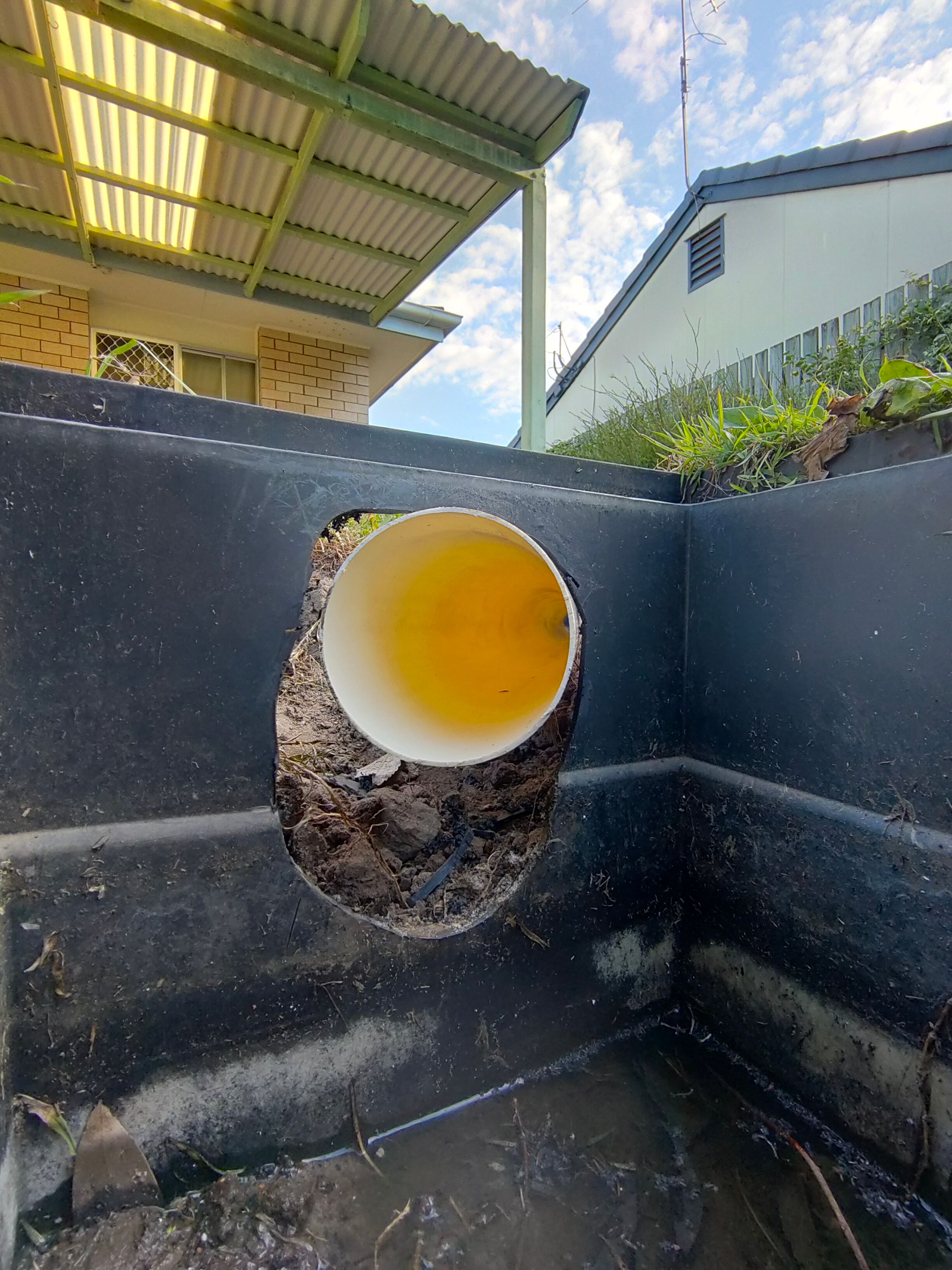 Pit pipe issue | Bunnings Workshop community