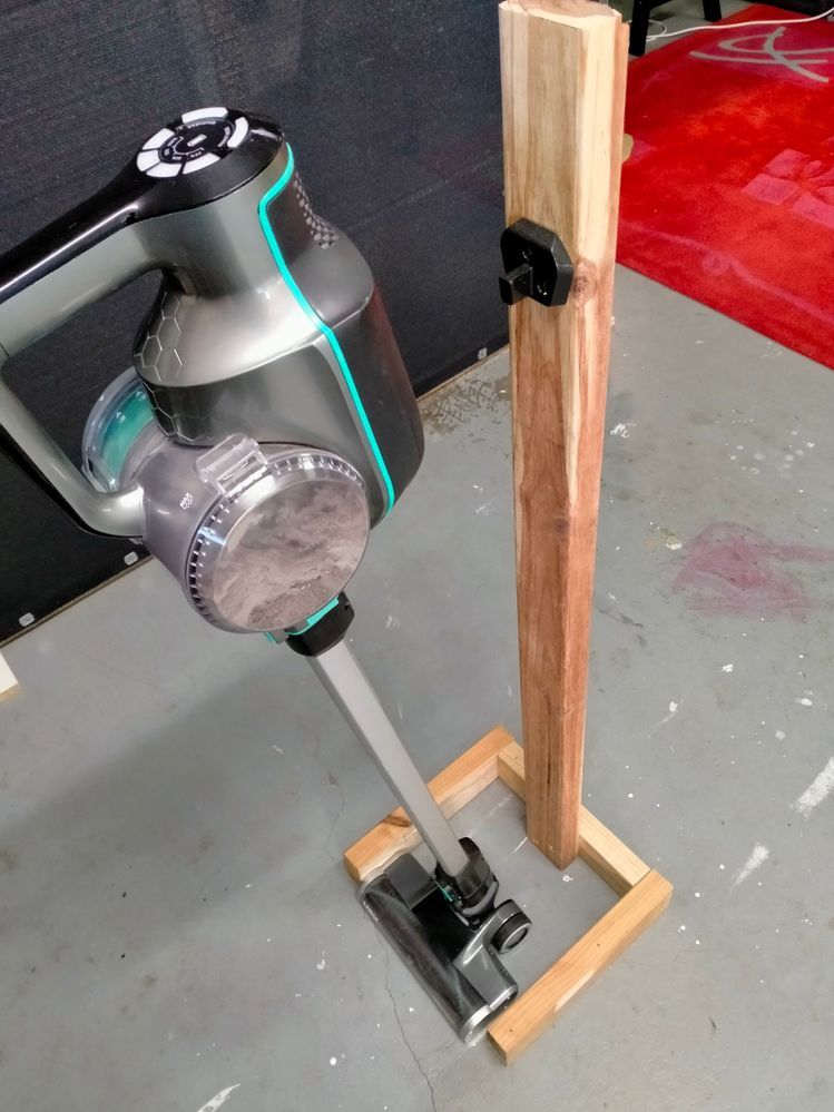 How to build a stick vac stand | Bunnings Workshop community